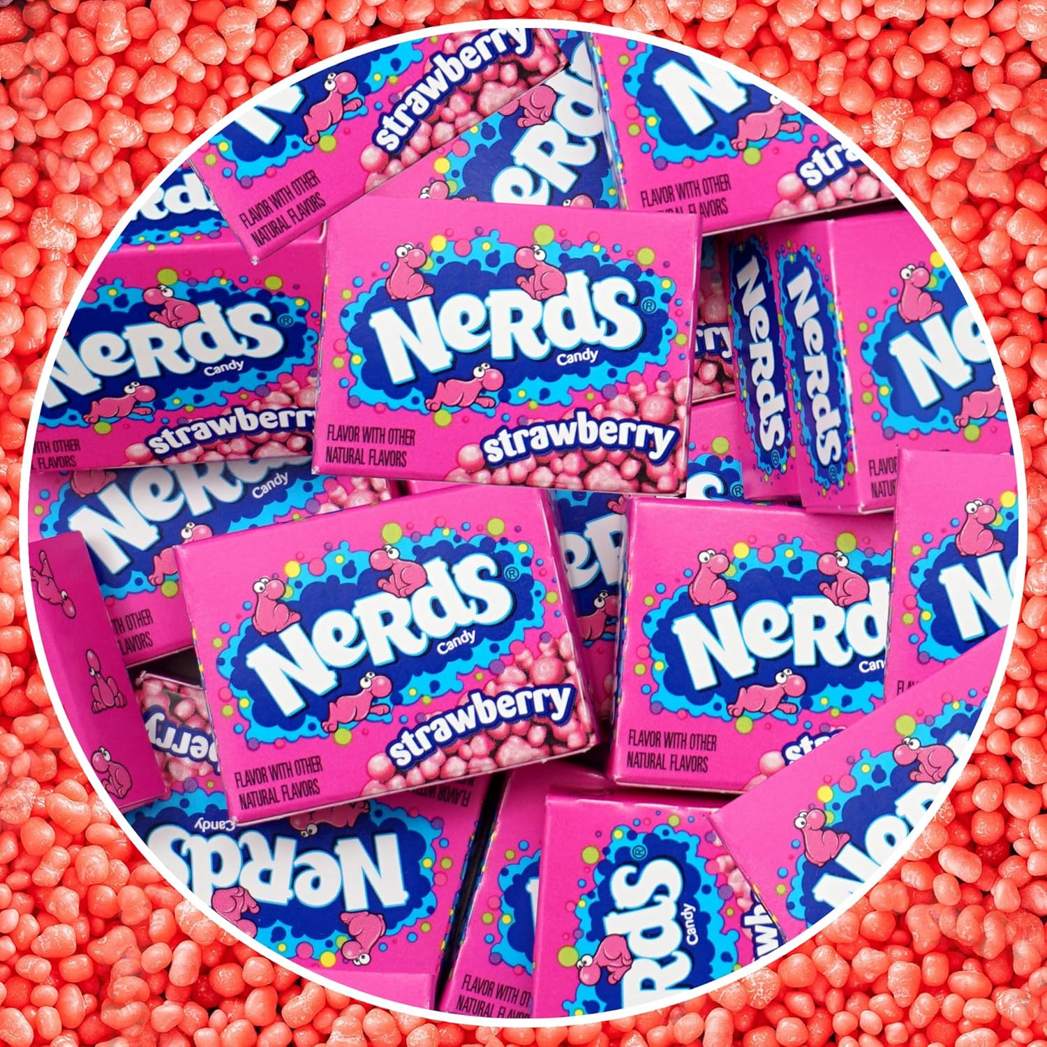 Amazon.com : Strawberry Box Candy, 2lb Bulk Bag (Approx 65 Treat Size ...