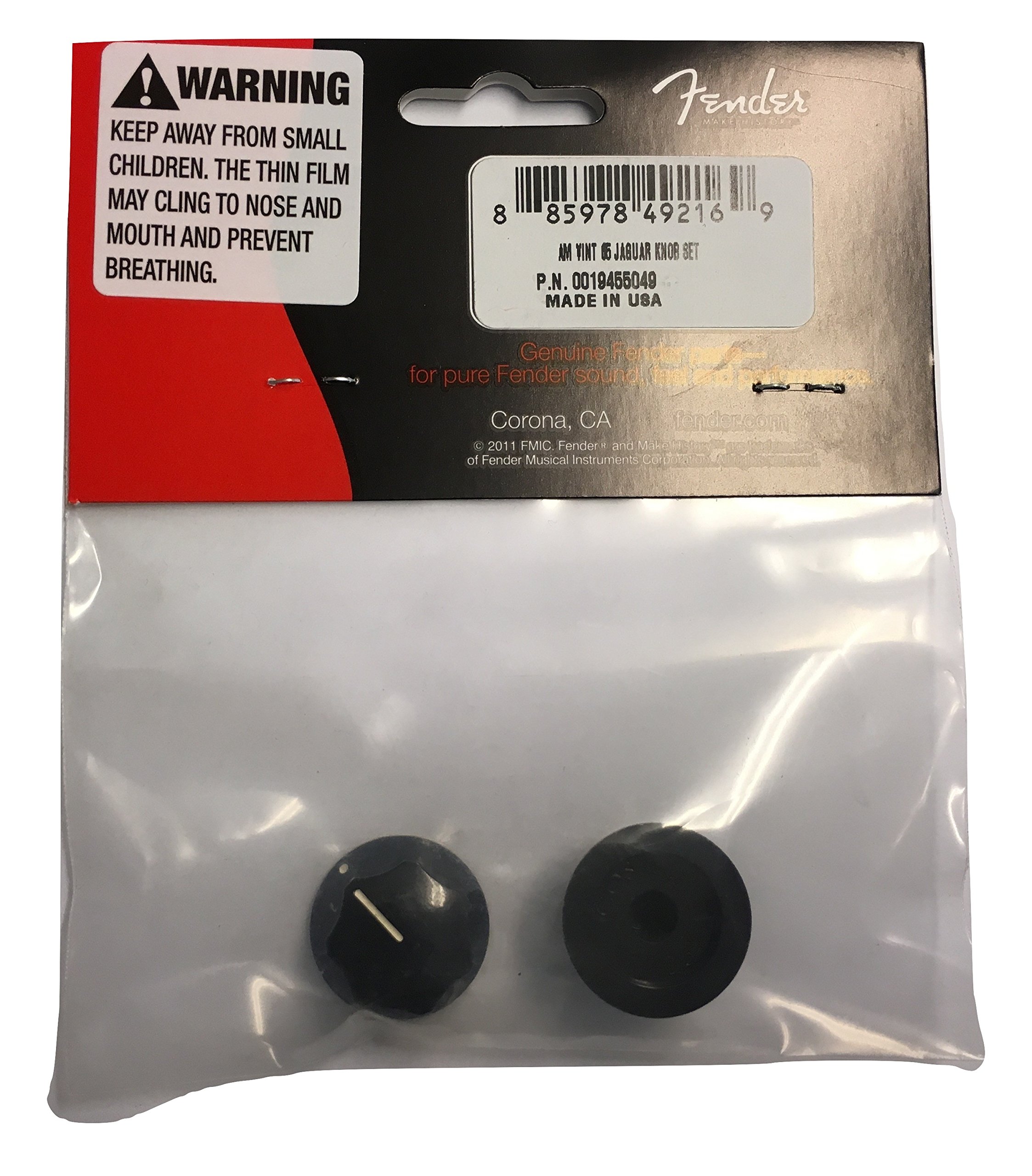 Snapklik.com : Fender Pure Vintage 1965 Jaguar Skirted Knobs