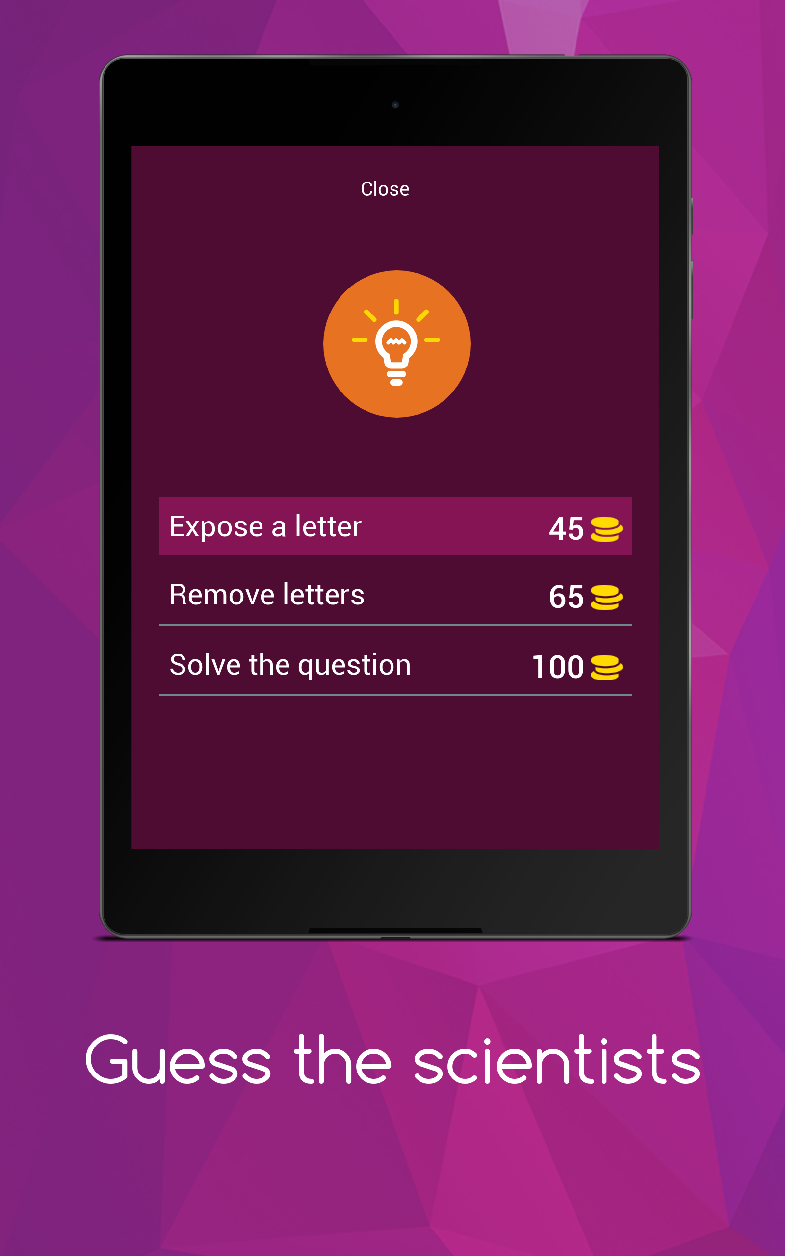 Guess the scientist - App on the Amazon Appstore
