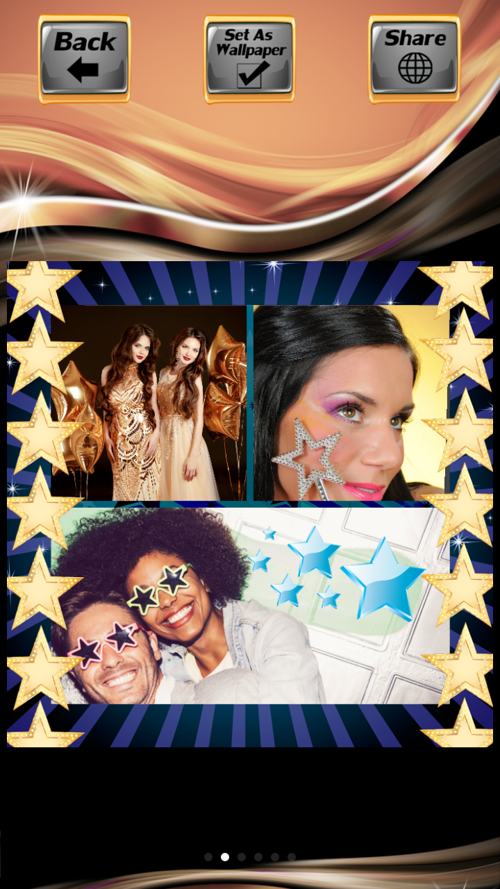 Aplicación Stars Photo Collage Editor en Amazon Appstore