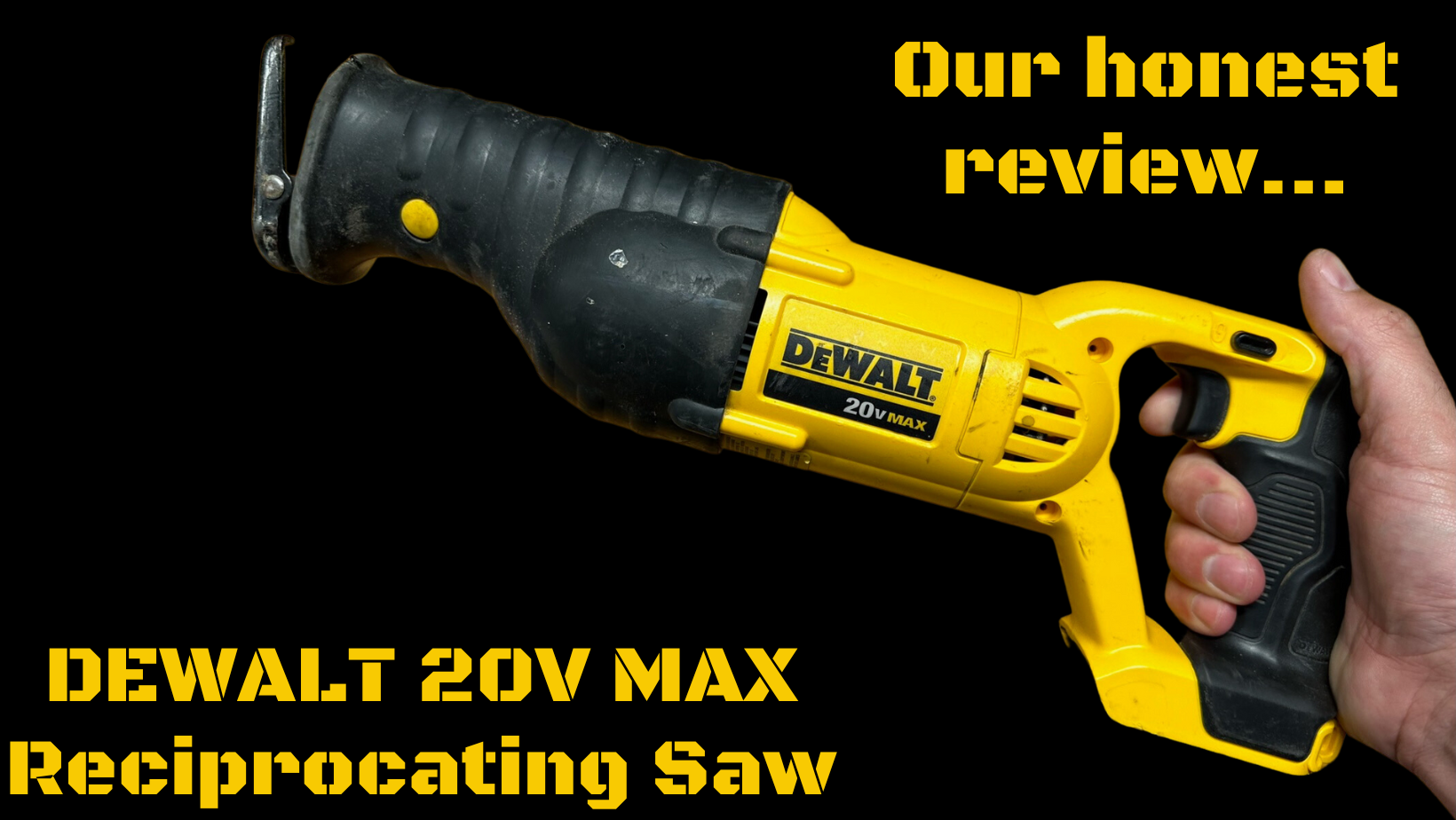 Watch DEWALT 20V MAX Reciprocating Saw on Amazon Live