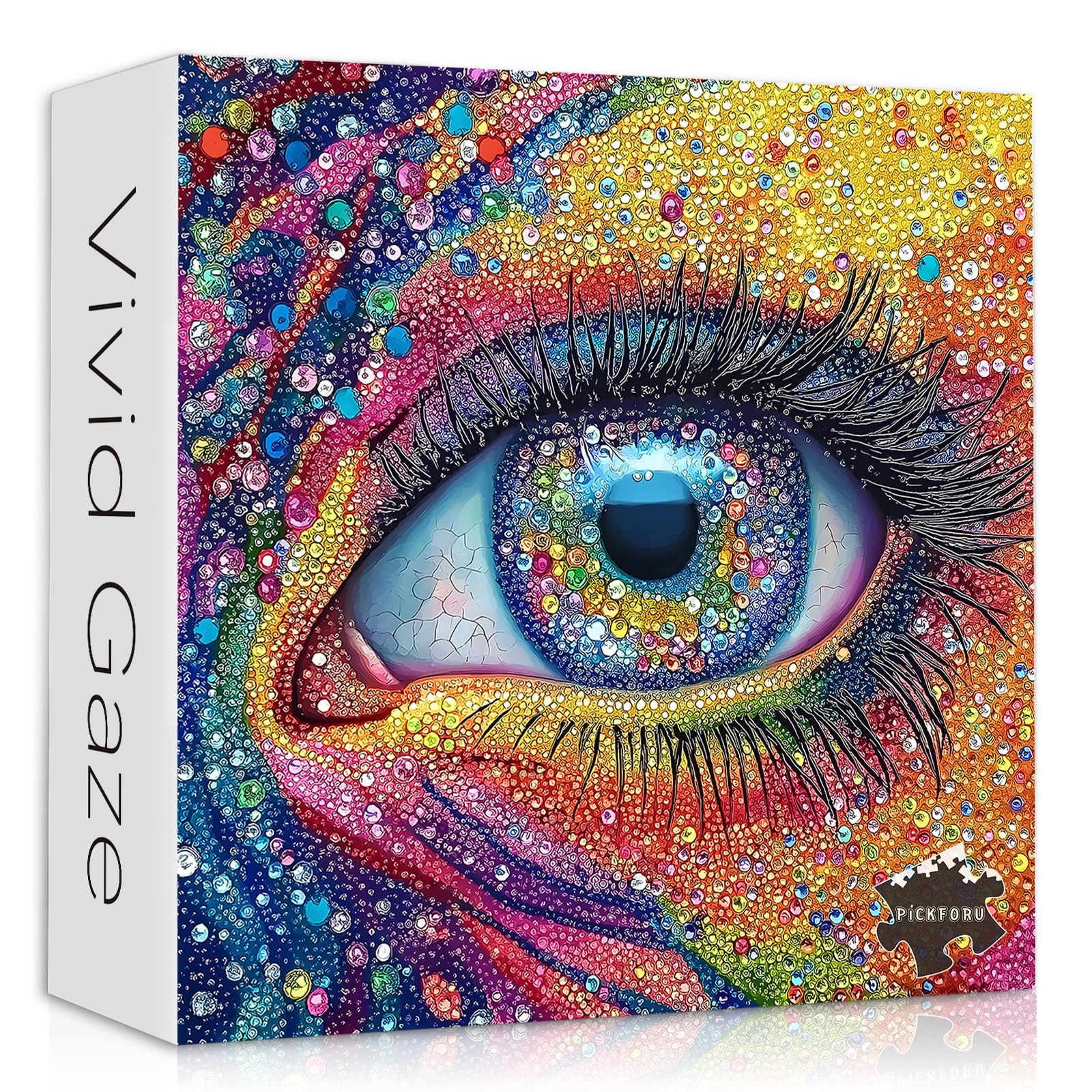 Snapklik.com : Impossible Puzzles For Adults 1000 Pieces, Colorful Eye ...