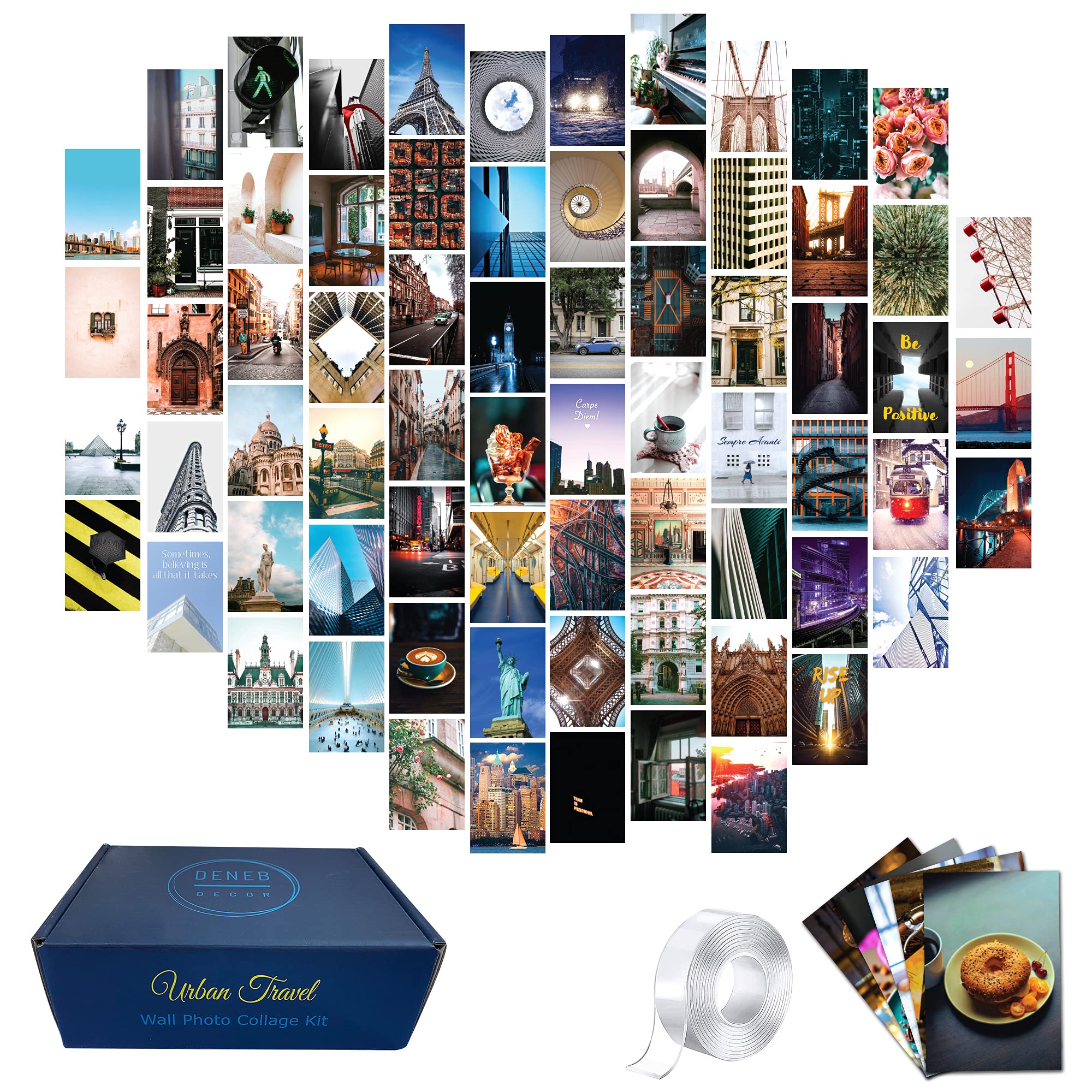 Buy Picture Collage Kit for Wall Aesthetic 4x6 Inch Photo Prints 70/Set ...
