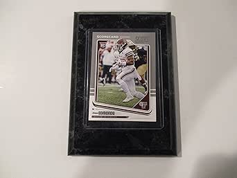 CHASE EDMONDS FORDHAM UNIVERSITY 2018 NFL SCORE ROOKIE PLAYER CARD ...