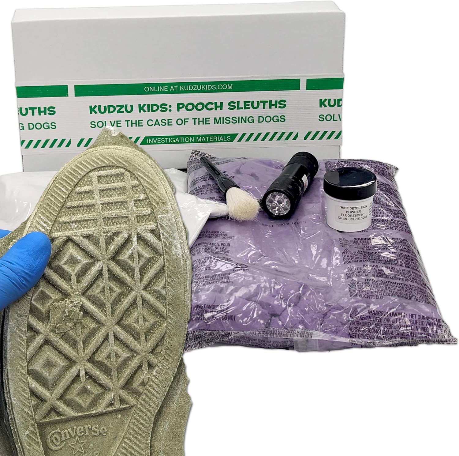 Amazon.com: Solve The Pooch Sleuths Case - Cast Shoeprints - Detect ...