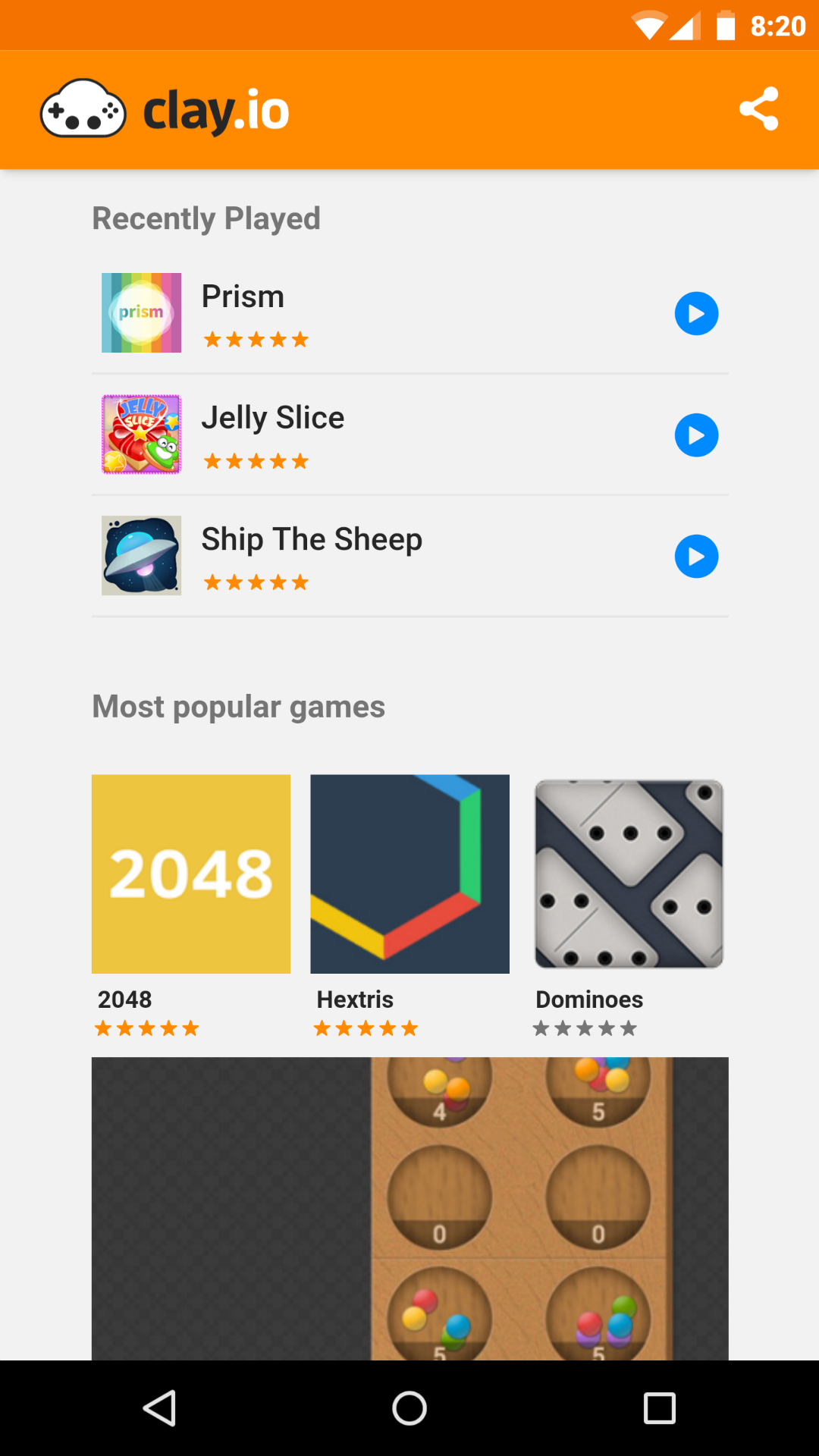 Clay Games-Amazonアプリストアのアプリ