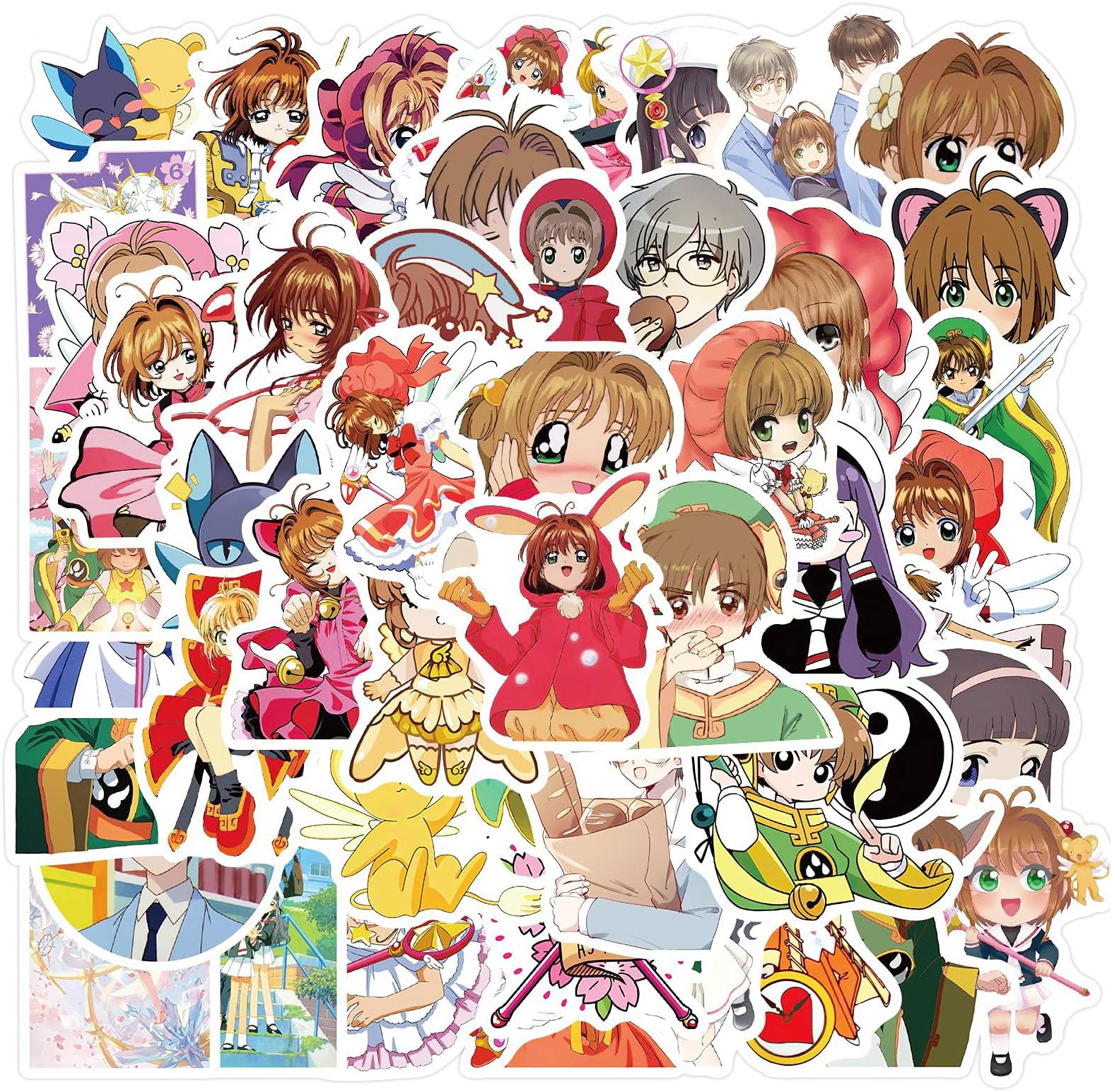 Amazon.com: Stickers Stickers - Sakura Card Captor (3 Pcs/Pack) Water ...