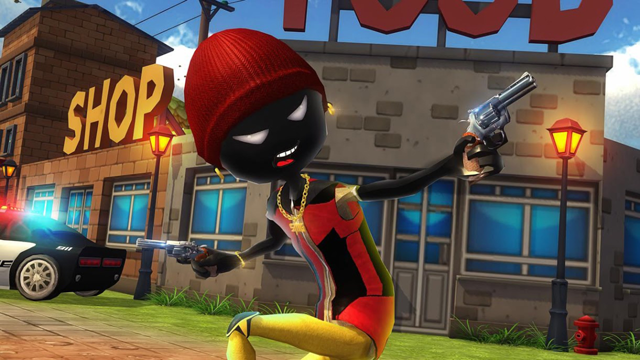 Stickman Criminal Vegas City Gangster Police Chase Fighting Survival ...