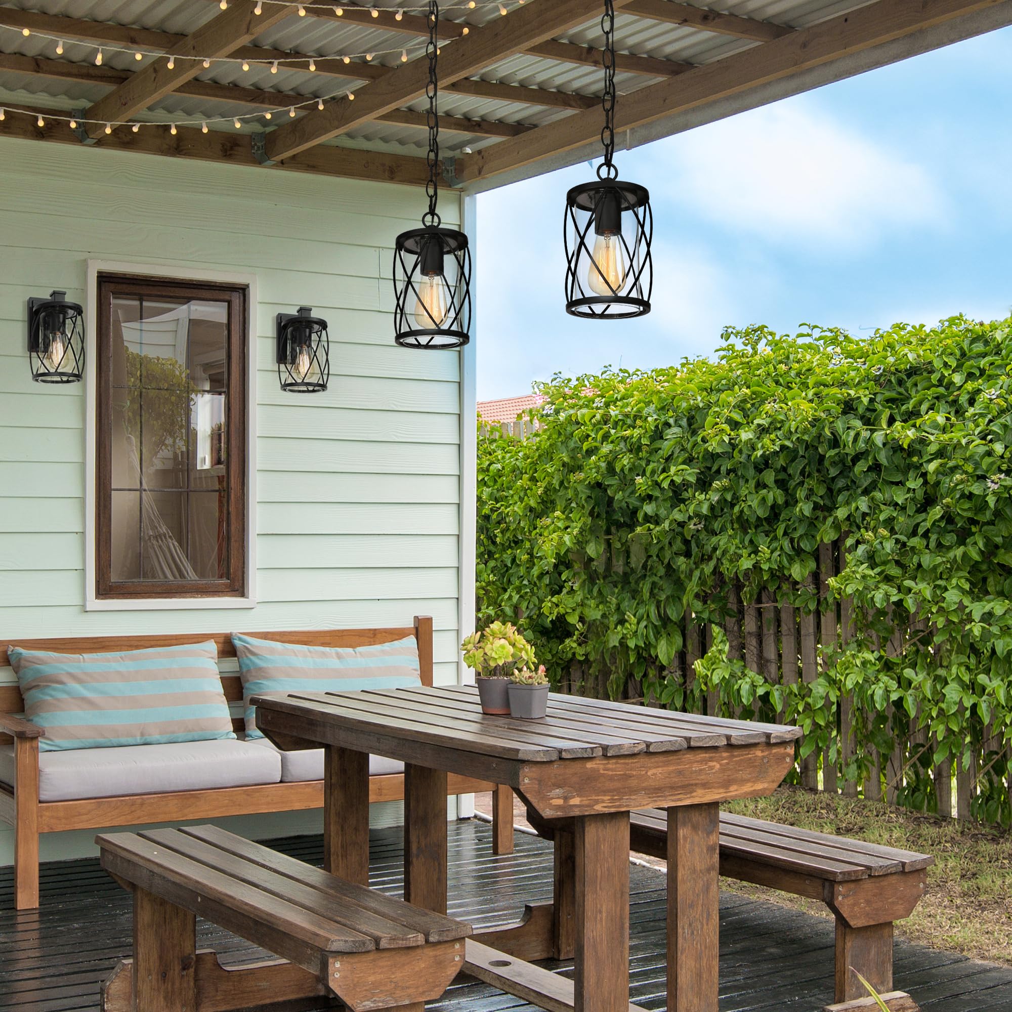 Pendant Lighting For Outdoor Table