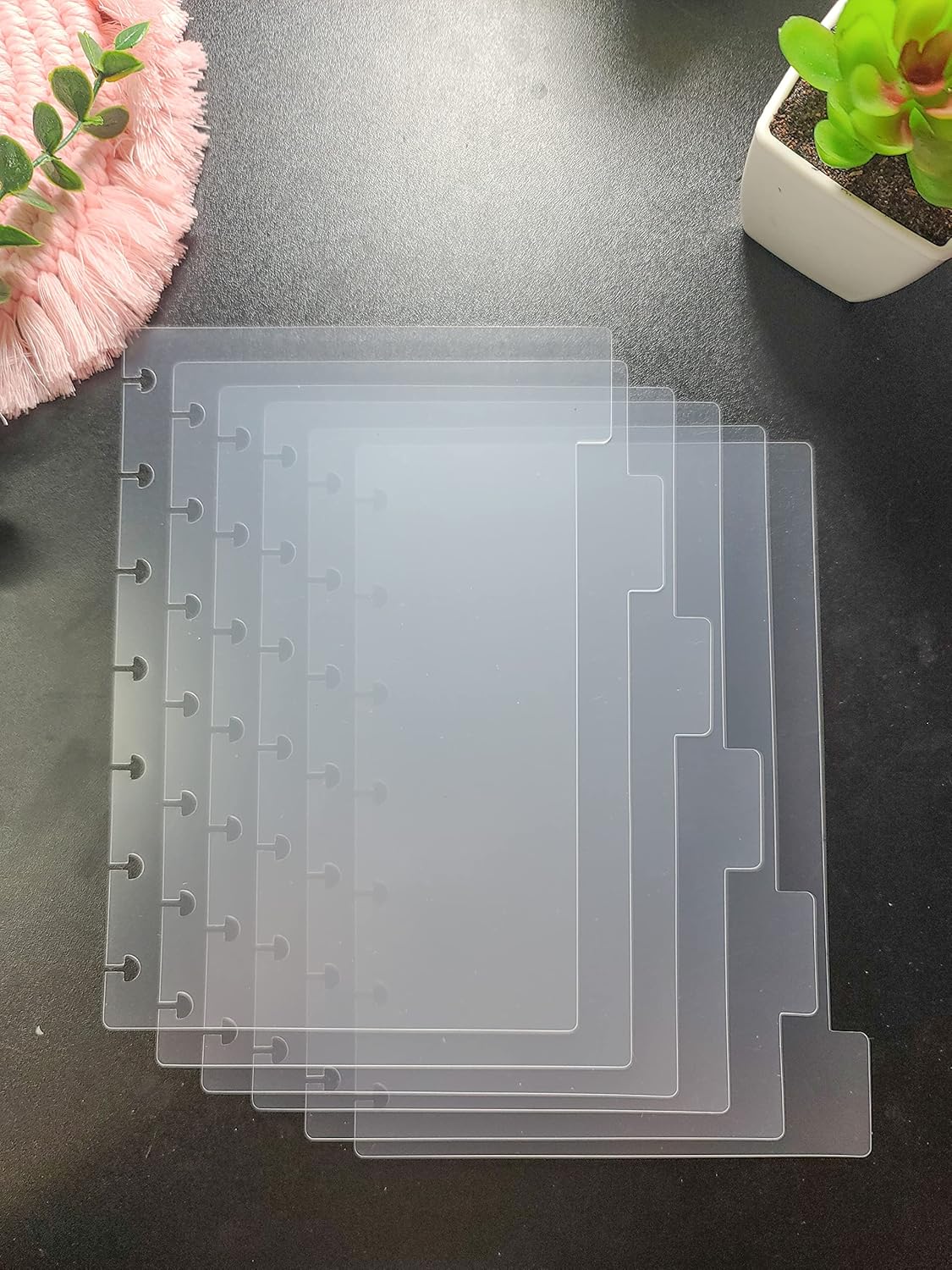 Amazon.com: SIDE Tabs, MINI HP Frosted Dividers, Set of 6, Frosted ...