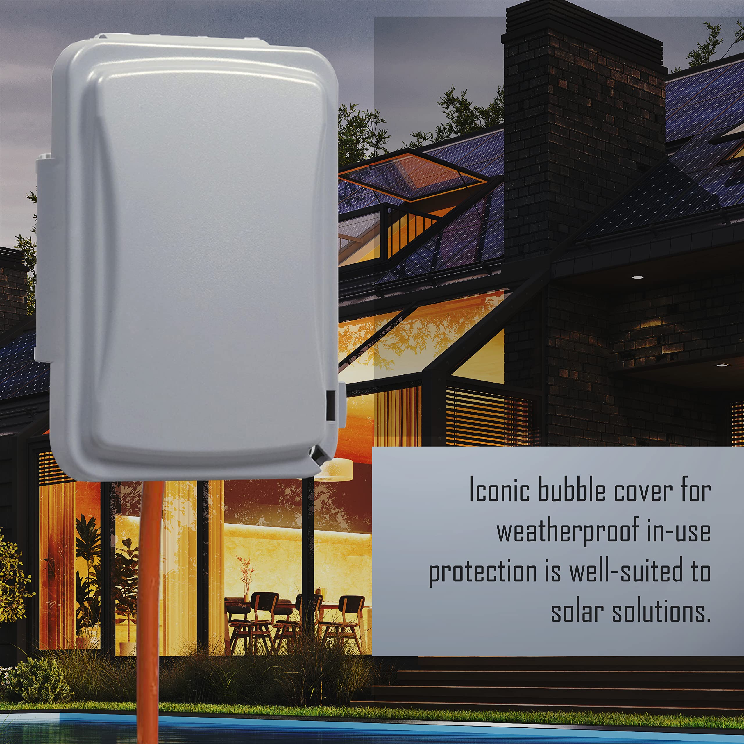 Snapklik.com : TayMac MM110G Weatherproof Single Outlet Outdoor ...