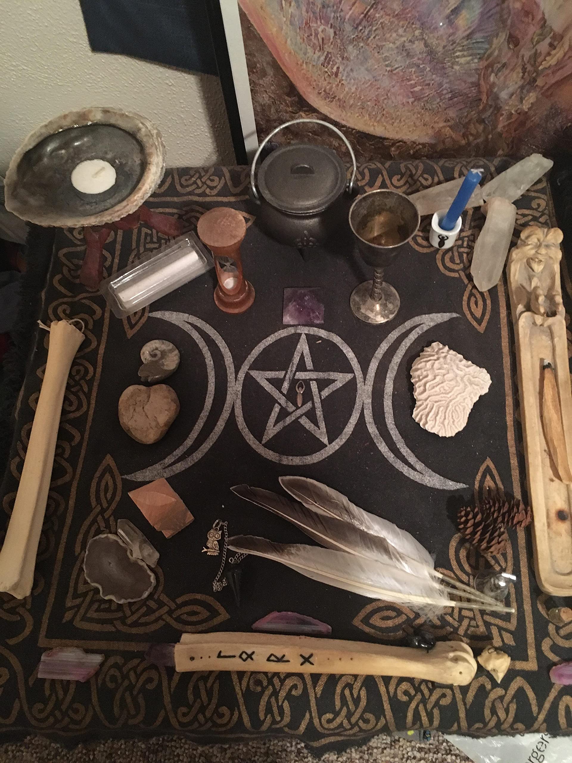 Wiccan Altar Layout Virgin Wiccan Here! Here's My Altar Should I