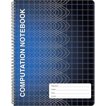 Amazon.com : National Brand Computation Notebook, 4 X 4 Quad, Brown ...