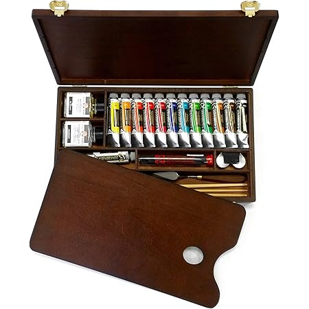 Royal Talens - Rembrandt Oil Colour Box - 'Excellent' Edition in Wooden ...