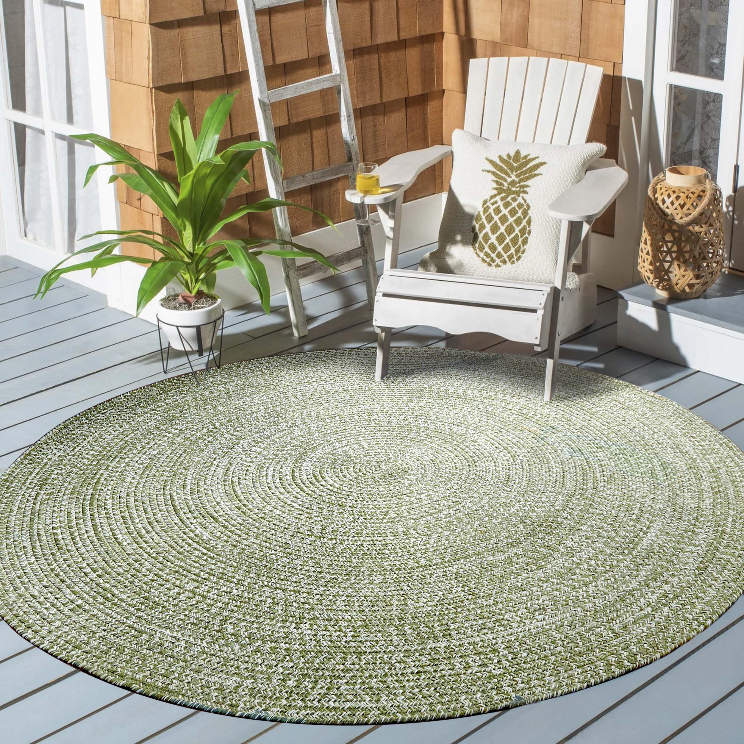 Snapklik.com : Superior Reversible Braided Indoor/Outdoor Area Rug