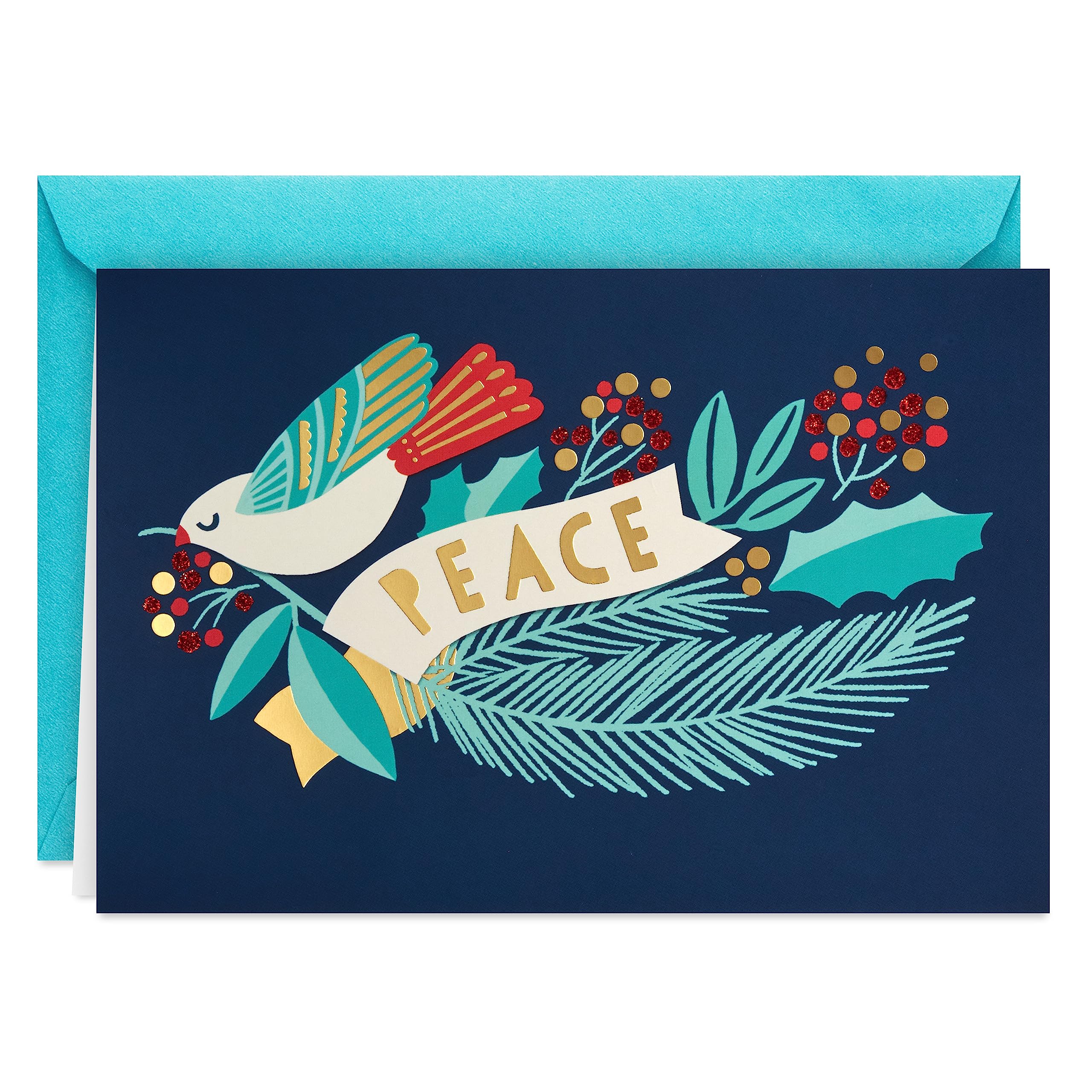 Hallmark Christmas Cards With Dove Pack Of 6 Peace On Earth Dove
