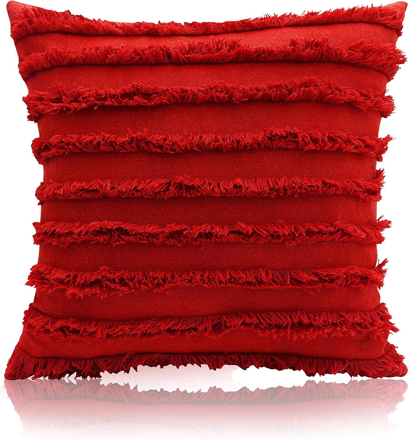 Amazon.com: mosey Valentine Red Pillow Cover 24x24 Inches, Pack of 1 ...