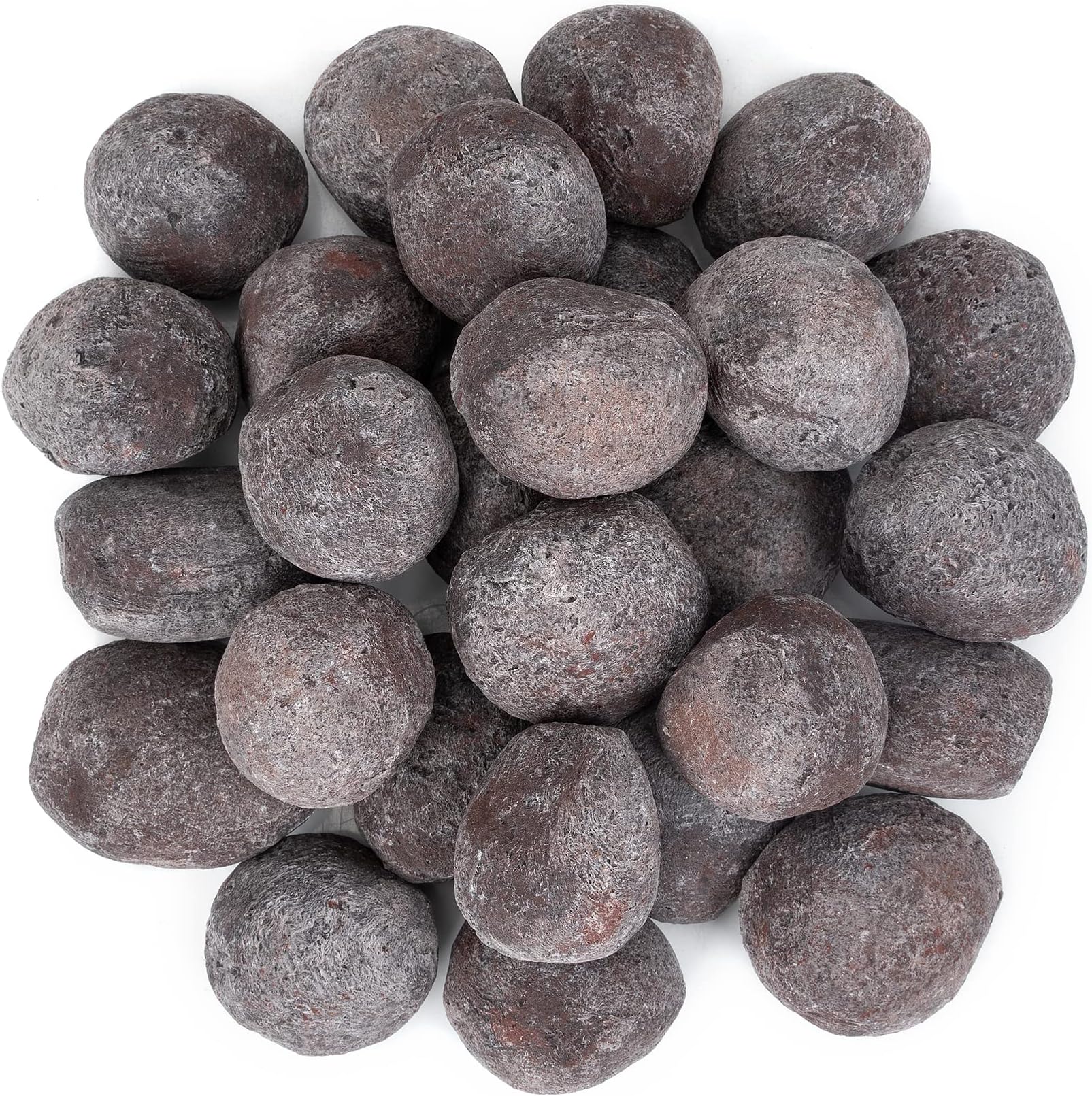 Amazon.com : Stanbroil 27 PCS Light Weight Tumbled Lava Rock - Ceramic ...