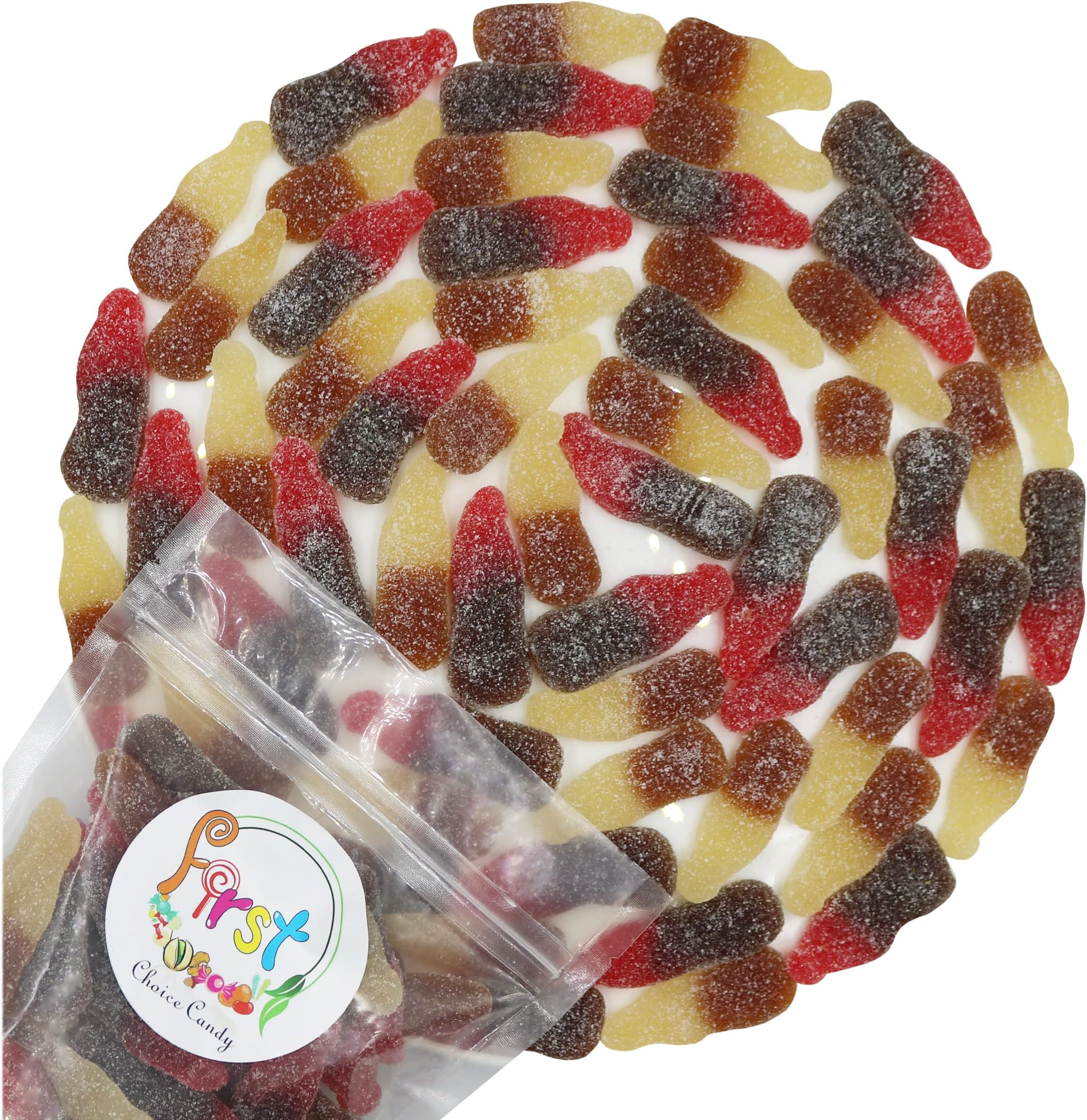 Amazon.com: Haribo Fizzy Cola Pack of 6 (5 oz Bags) | Assorted Candy ...