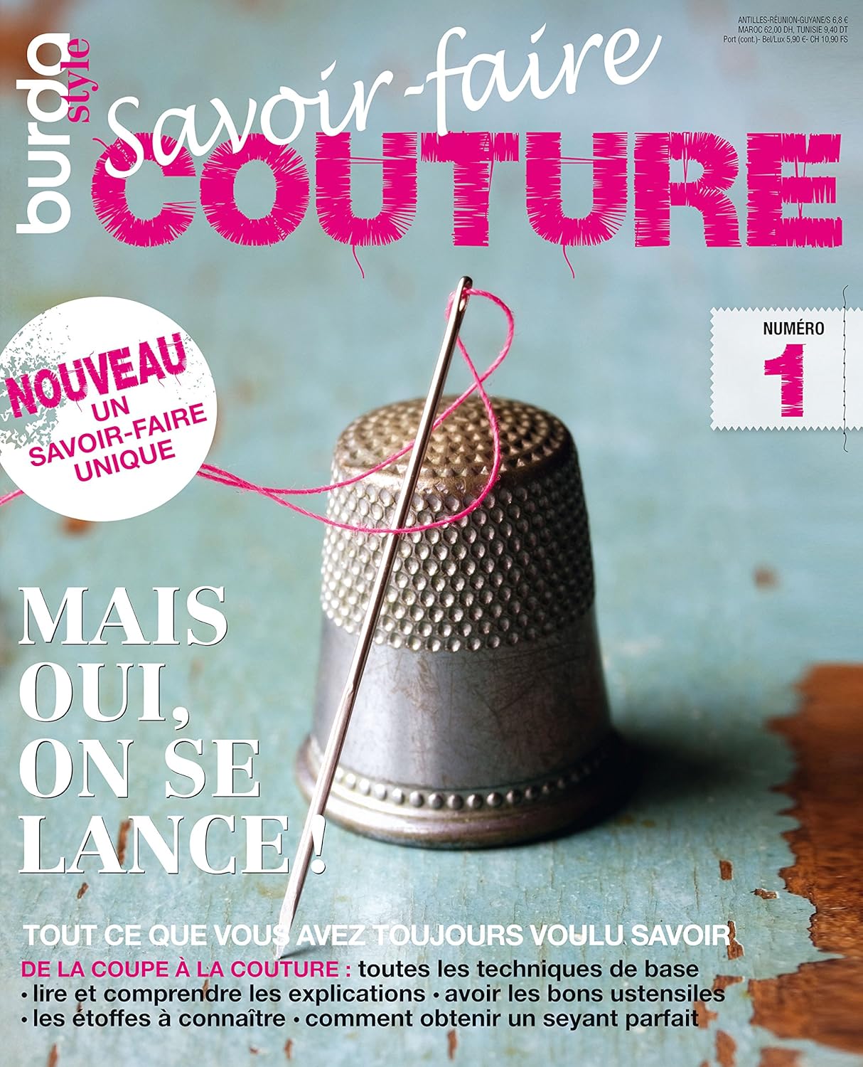 Savoir-faire Couture n°1 : BurdaStyle: Mais oui, on se lance ! eBook ...