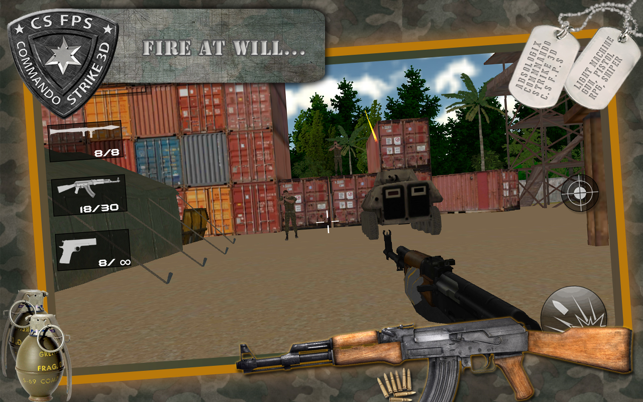 Commando Strike FPS 3D - App on Amazon Appstore