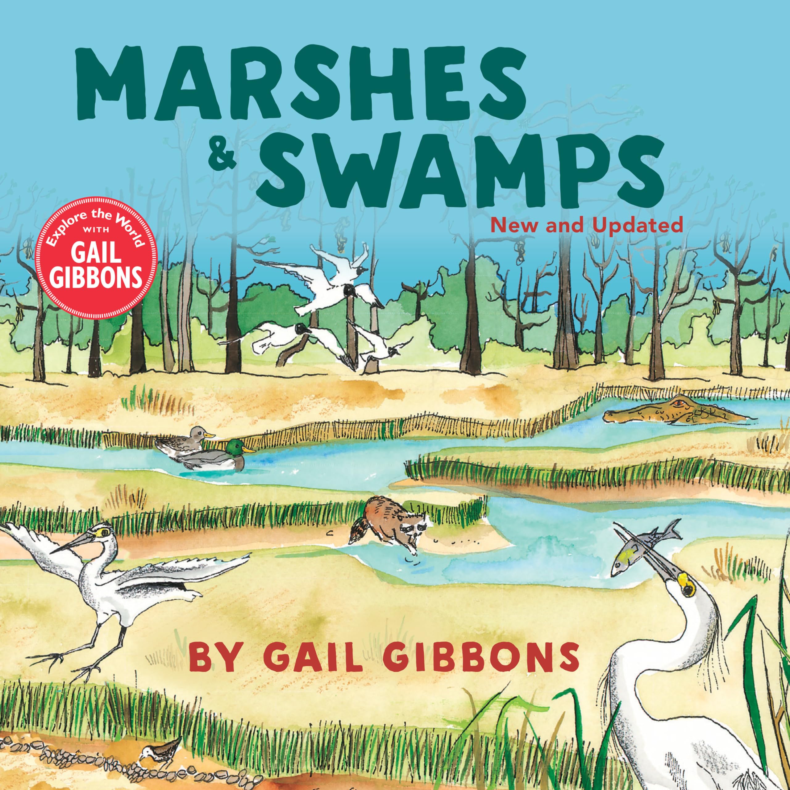 Marshes & Swamps (New & Updated Edition): Gibbons, Gail: 9780823415151 ...