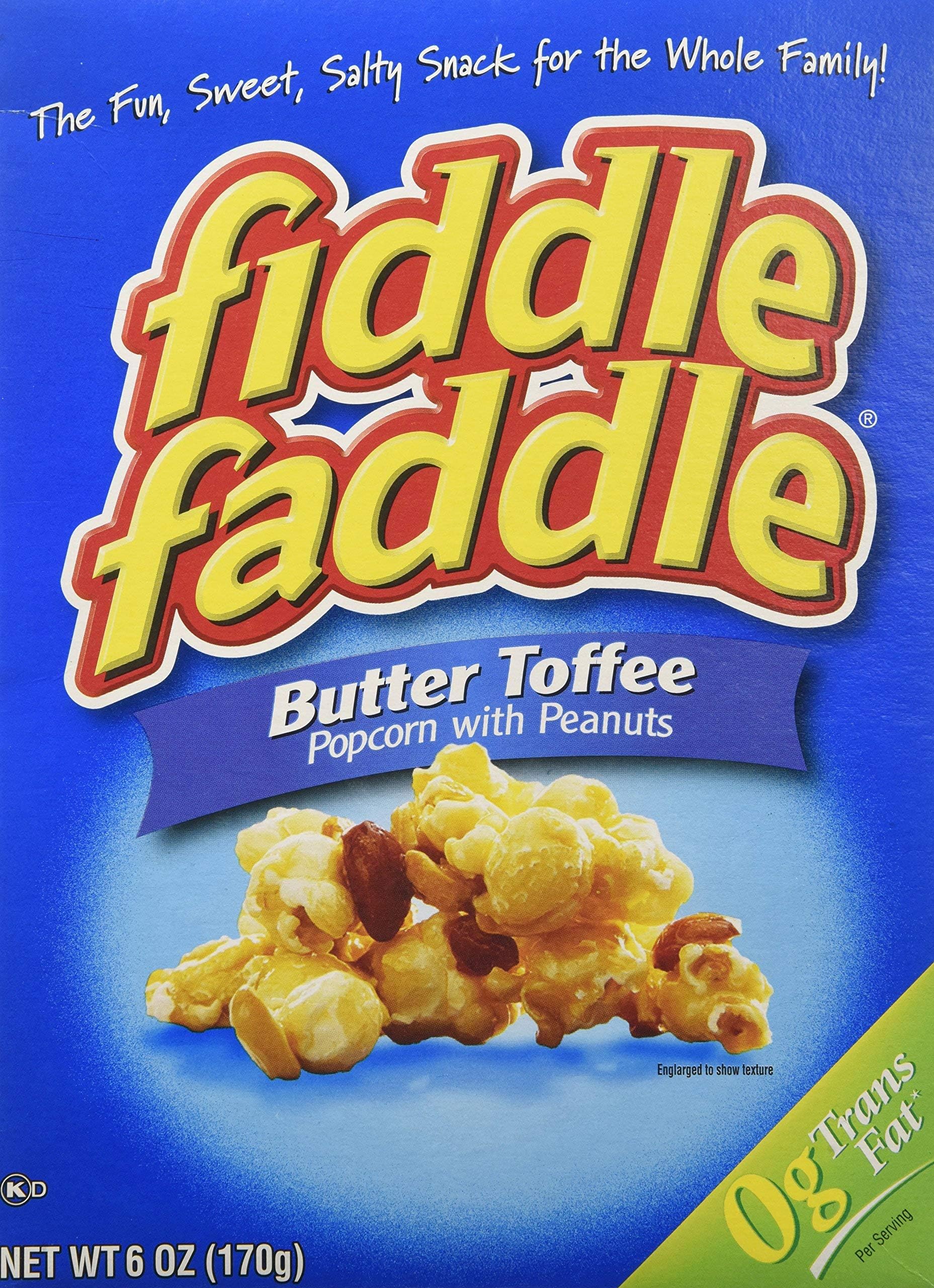Amazon.com: Fiddle Faddle - Butter Toffee with Peanuts - 2 boxes