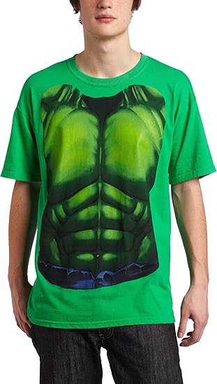 Amazon.com: Marvel Men's Smash Costume, Kelly Green, SM : Clothing ...