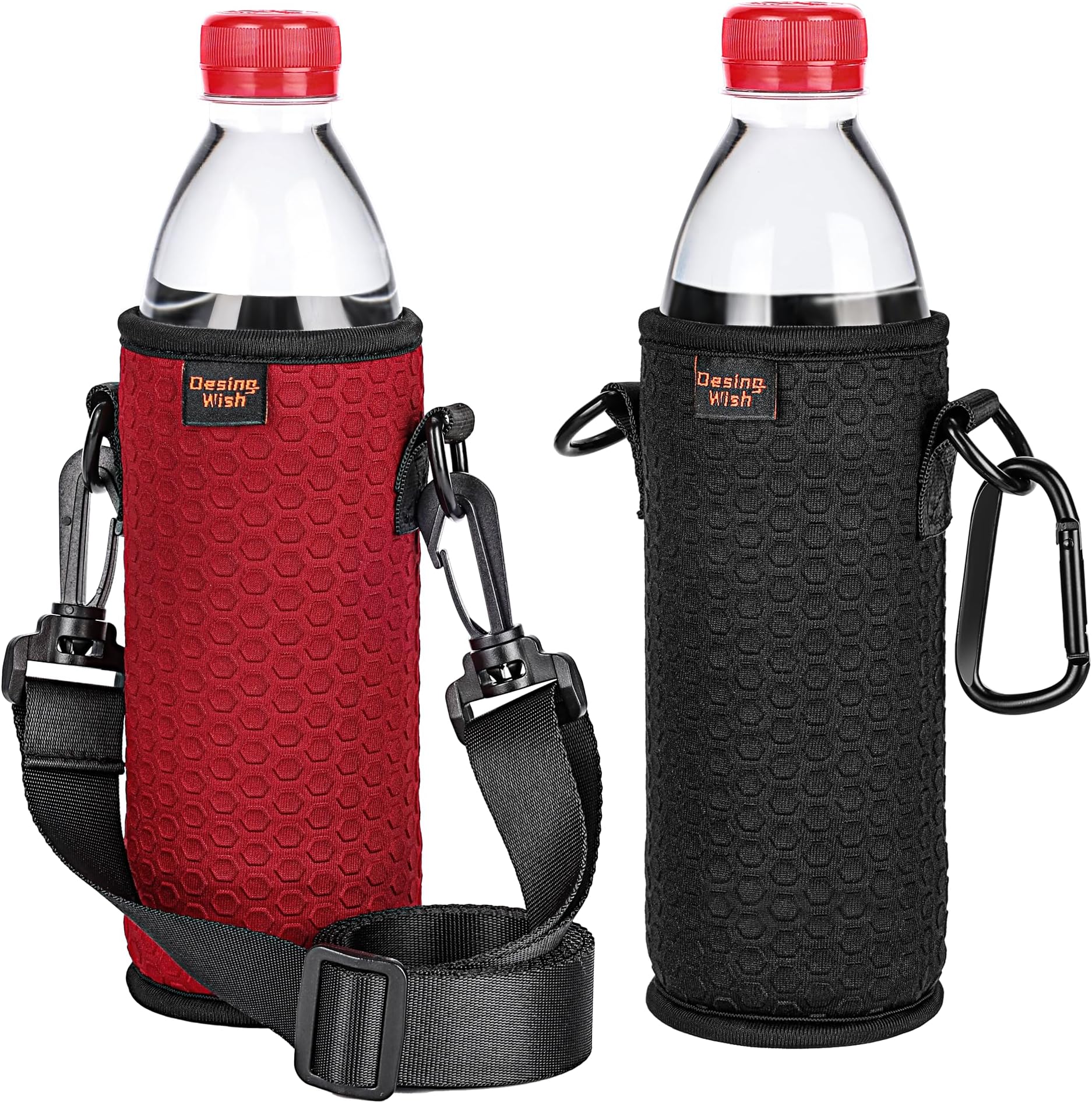 Amazon.com: Baderke 10 Pcs Water Bottle Sleeves Insulators Beverage ...