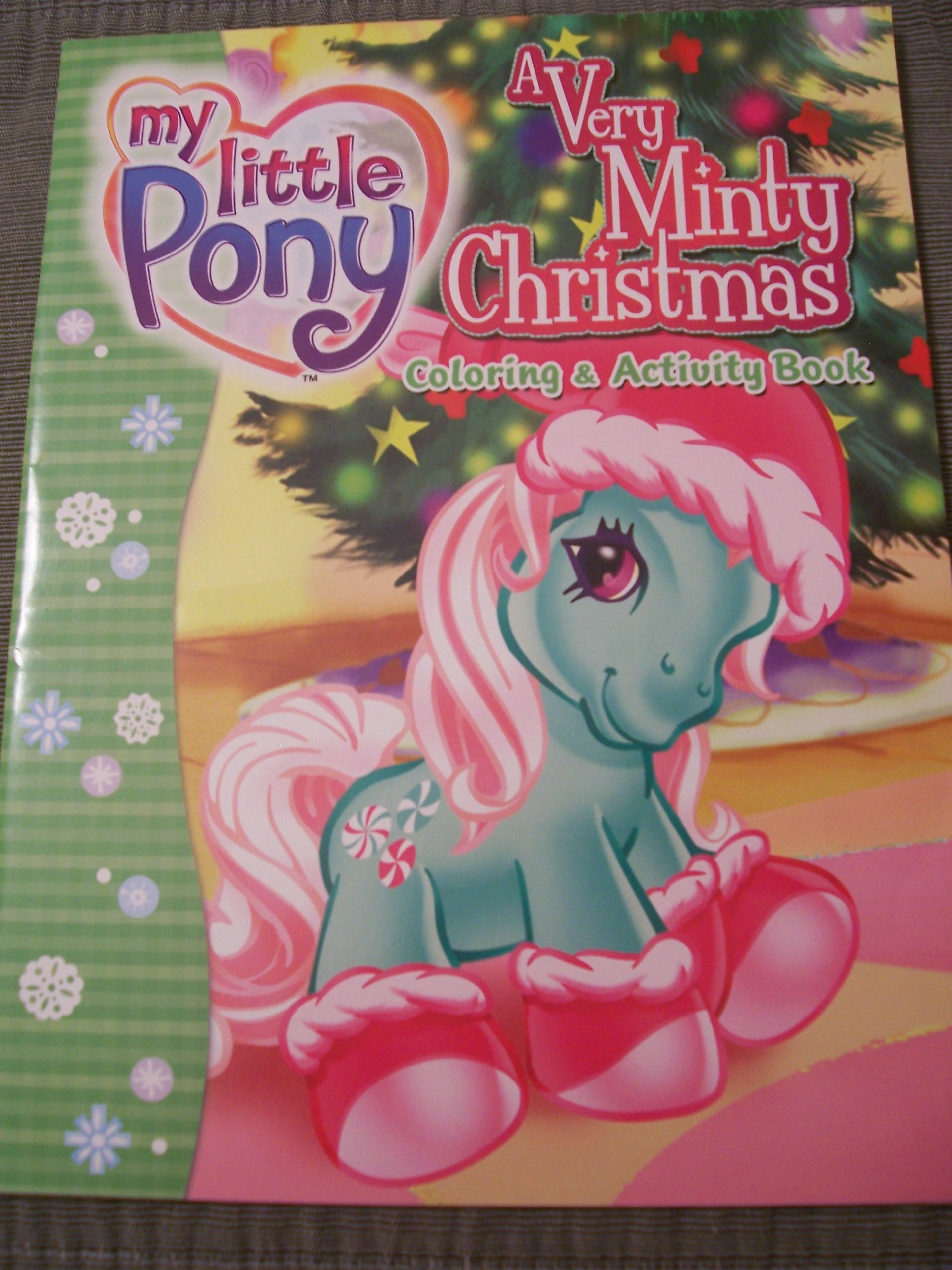 Pony Christmas Coloring Pages