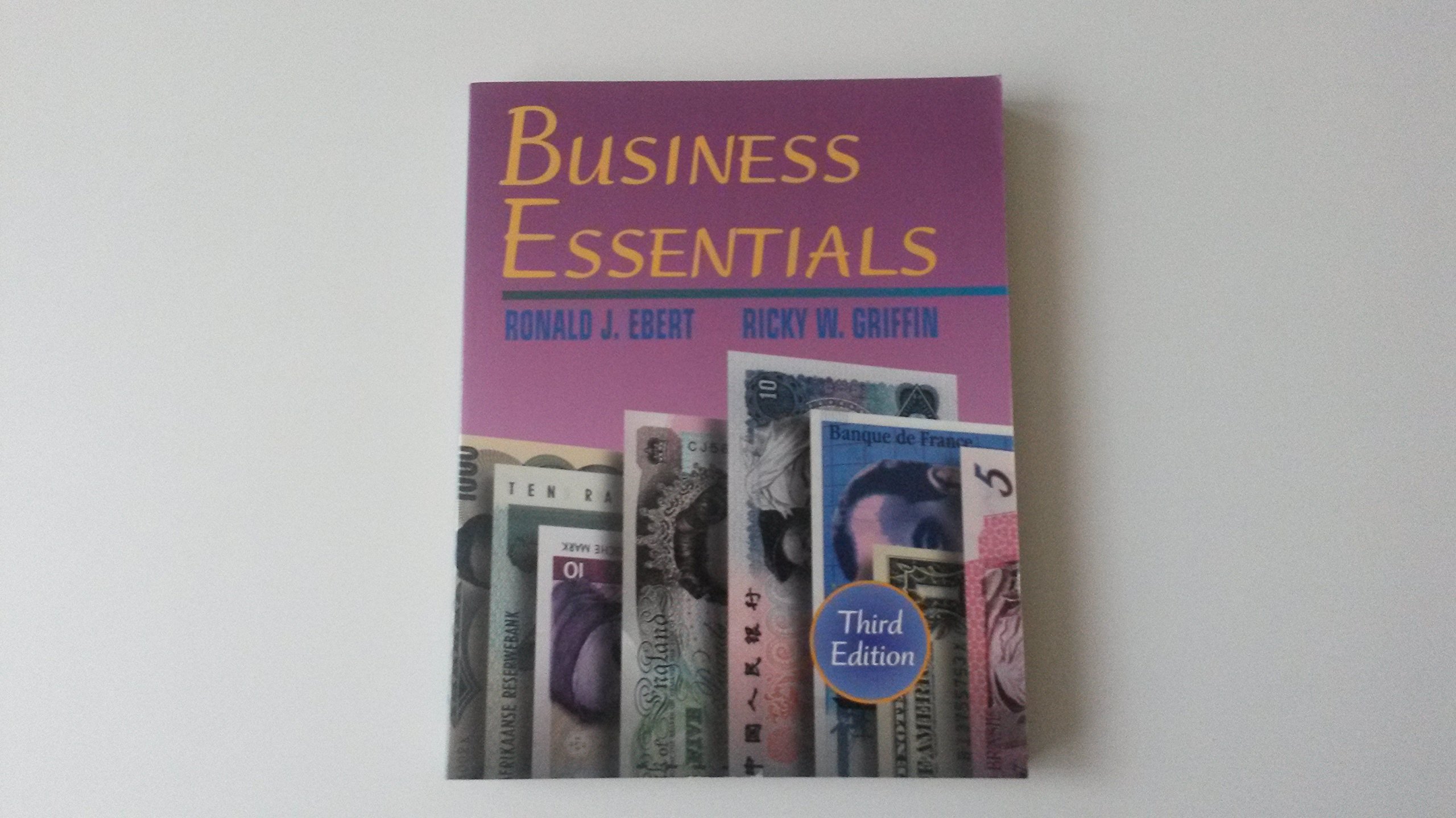 Amazon Business Essentials 3rd Edition 9780130842558 Ebert