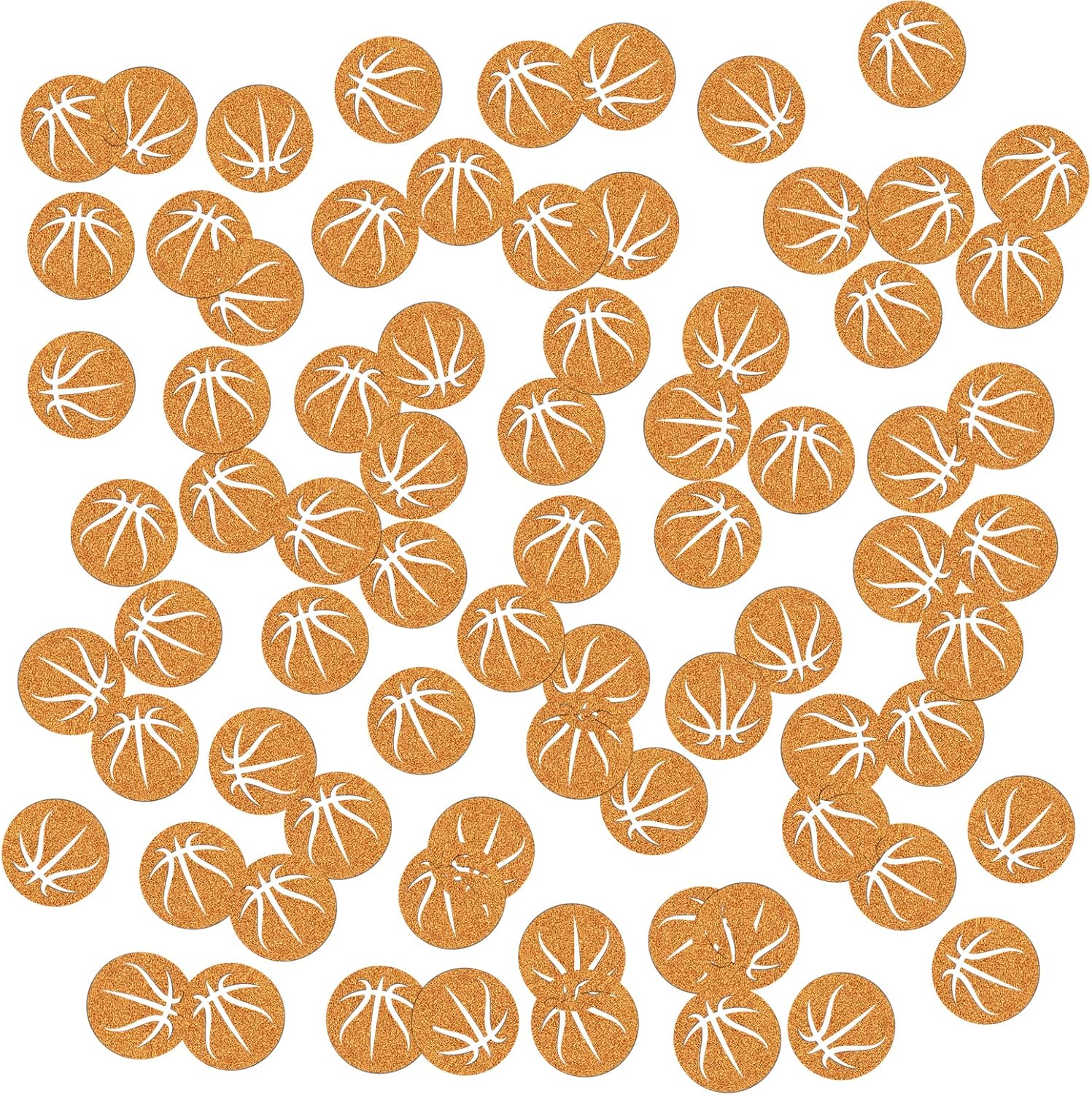 Amazon.com: Halodete Basketball Confetti - Baby Shower Party Table ...