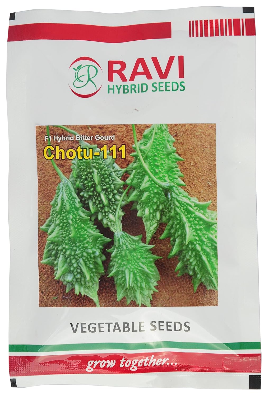 Ravi Hybrid Seeds Pvt Ltd Bitter Gourd Chotu111 Vegetable Seeds (Brown ...