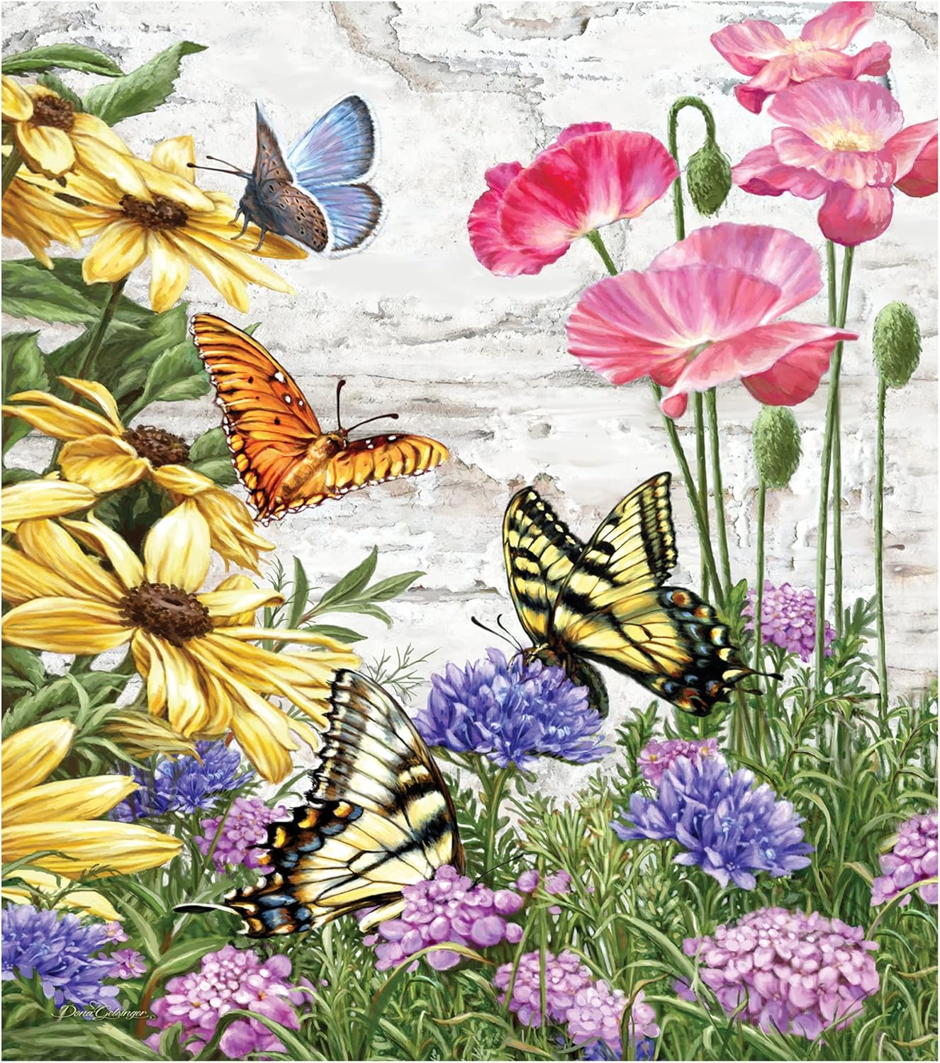 Amazon.com: Collections Etc Butterfly Garden Dishwasher Magnet by Dona ...