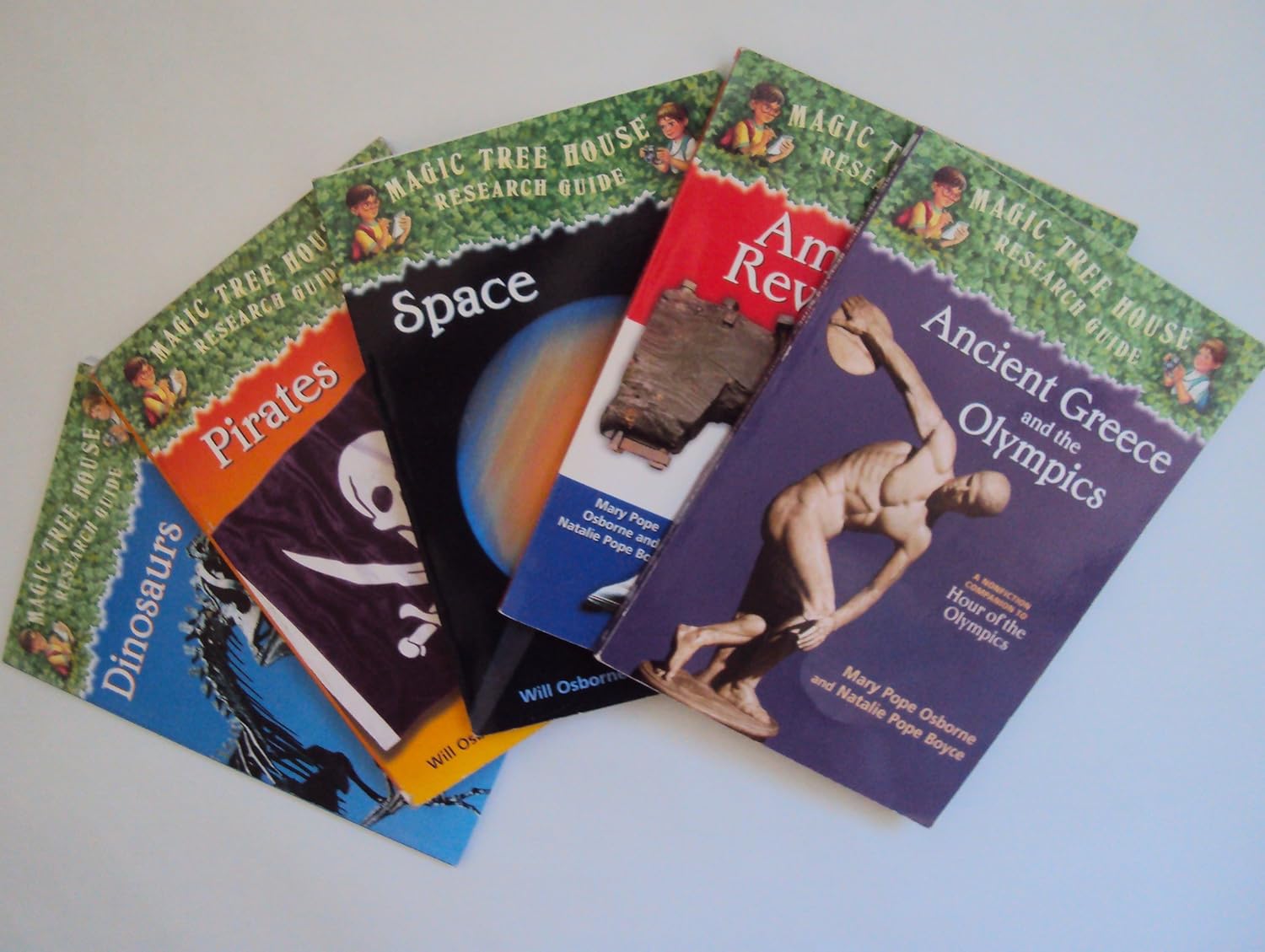 Magic Tree House Research Guide Books : Dinosaurs, Pirates; American ...