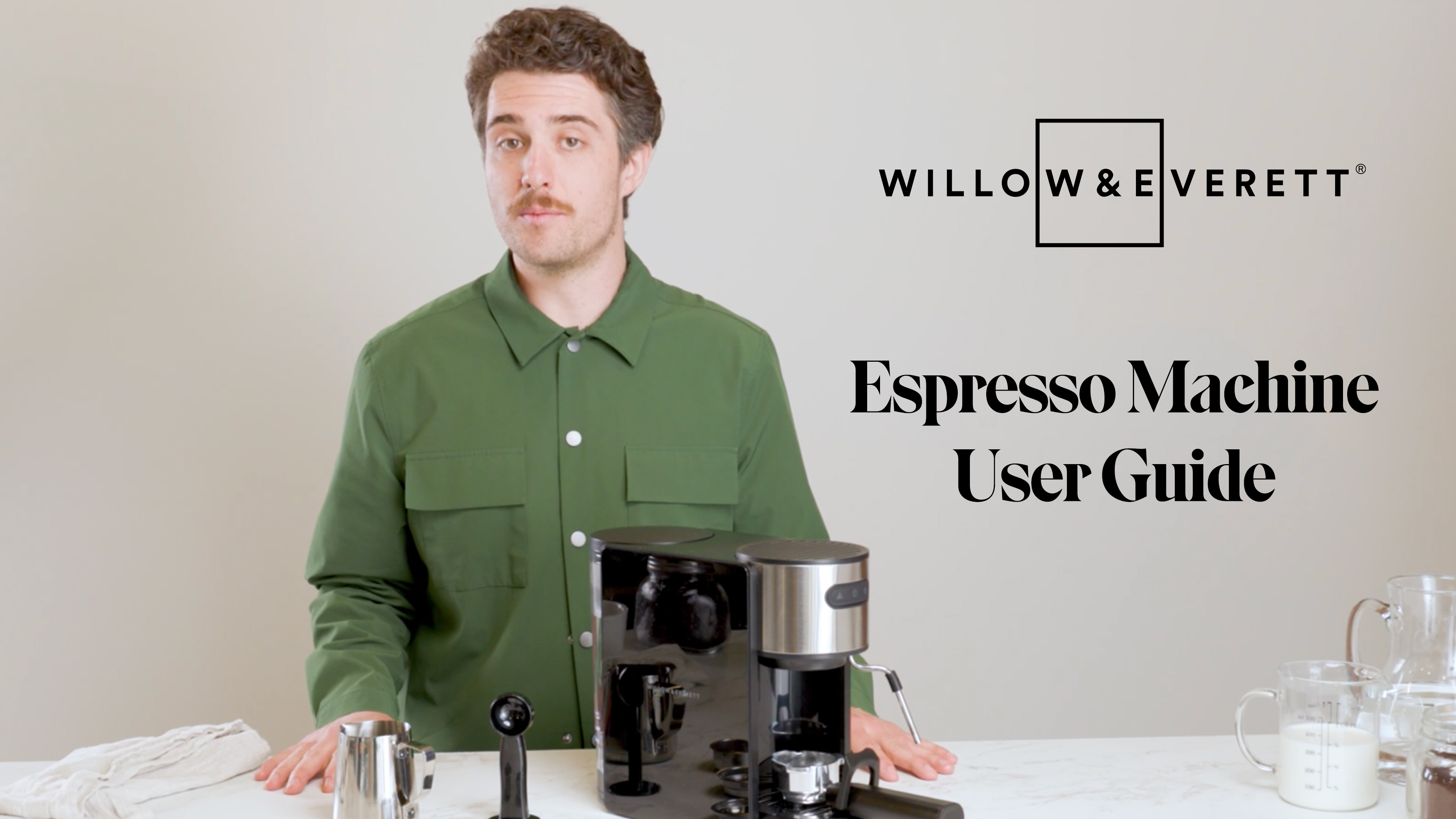 Watch Willow & Everett Espresso Machine - Quick Start Tutorial on ...