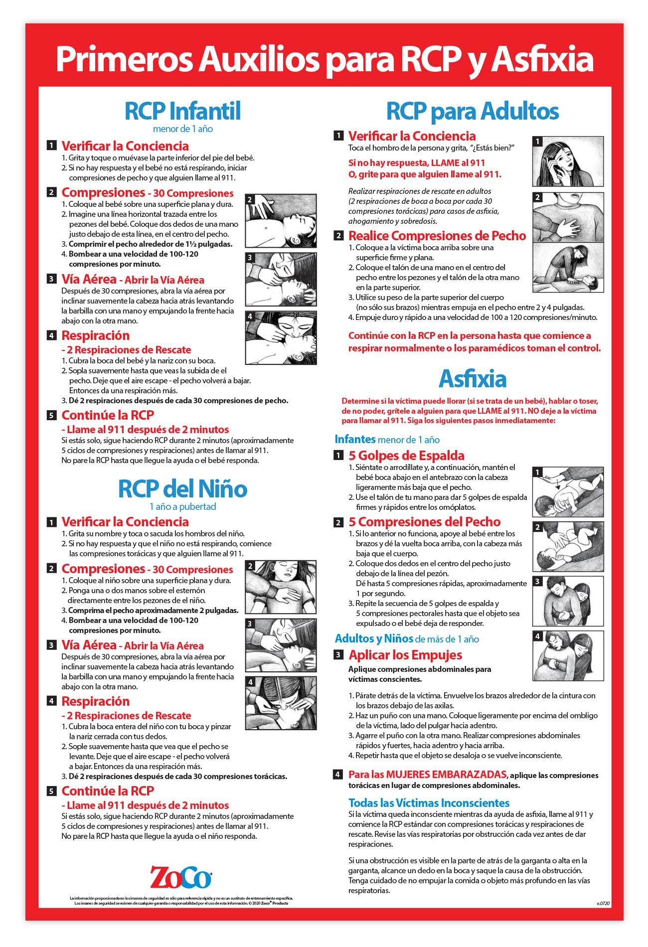 Buy Choking and CPR for Restaurant Spanish - Baby/Infant CPR 2019 ...