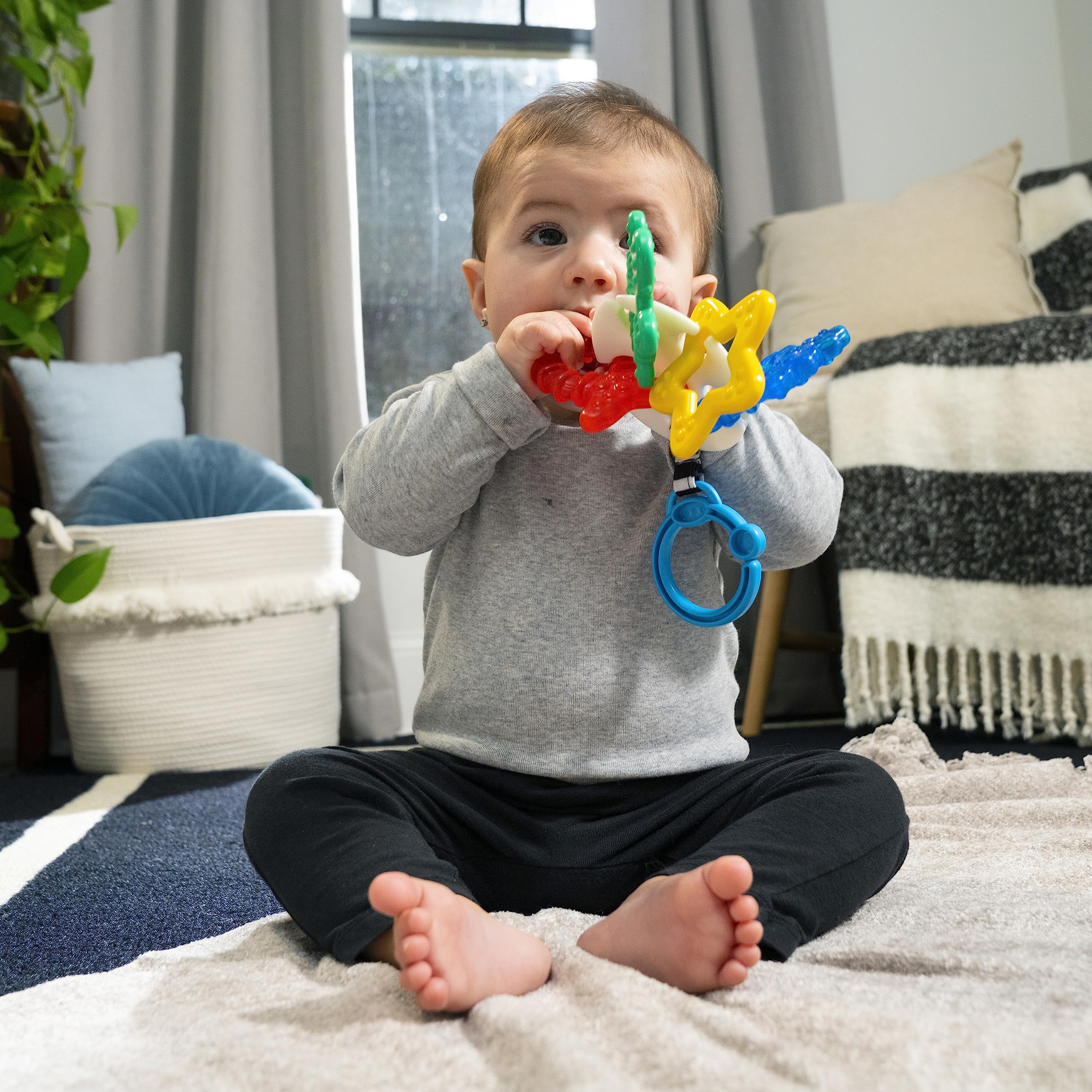 Snapklik.com : Baby Einstein Ocean Explorers Sea Of Sensory Teether Toy ...