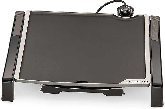 Amazon.com: Presto 07071 15-inch Electric Tilt-n-fold Griddle, Black ...