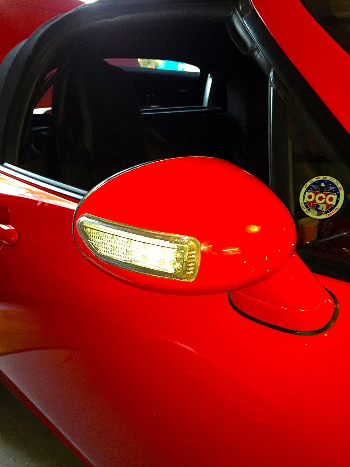 Amazon.com: BlingLights LED Side View Mirrors Turnsignals Lights Addon ...