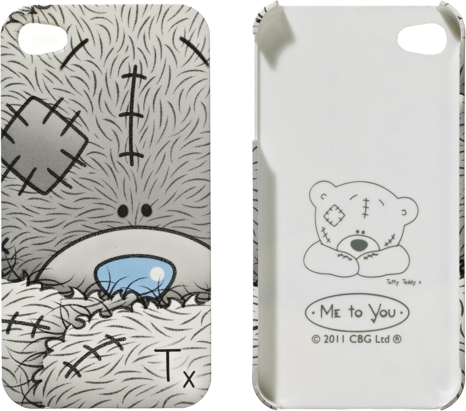 Me to You Bold Case for iPhone 4 4S - Grey: Amazon.co.uk: Electronics ...