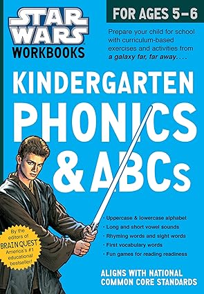 Star Wars Kindergarten Phonics & ABCs, for Ages 5-6 (Star Wars ...
