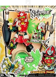 Amazon.com: MGA Entertainment Ninjombie Action Figure - Crimson Fang ...