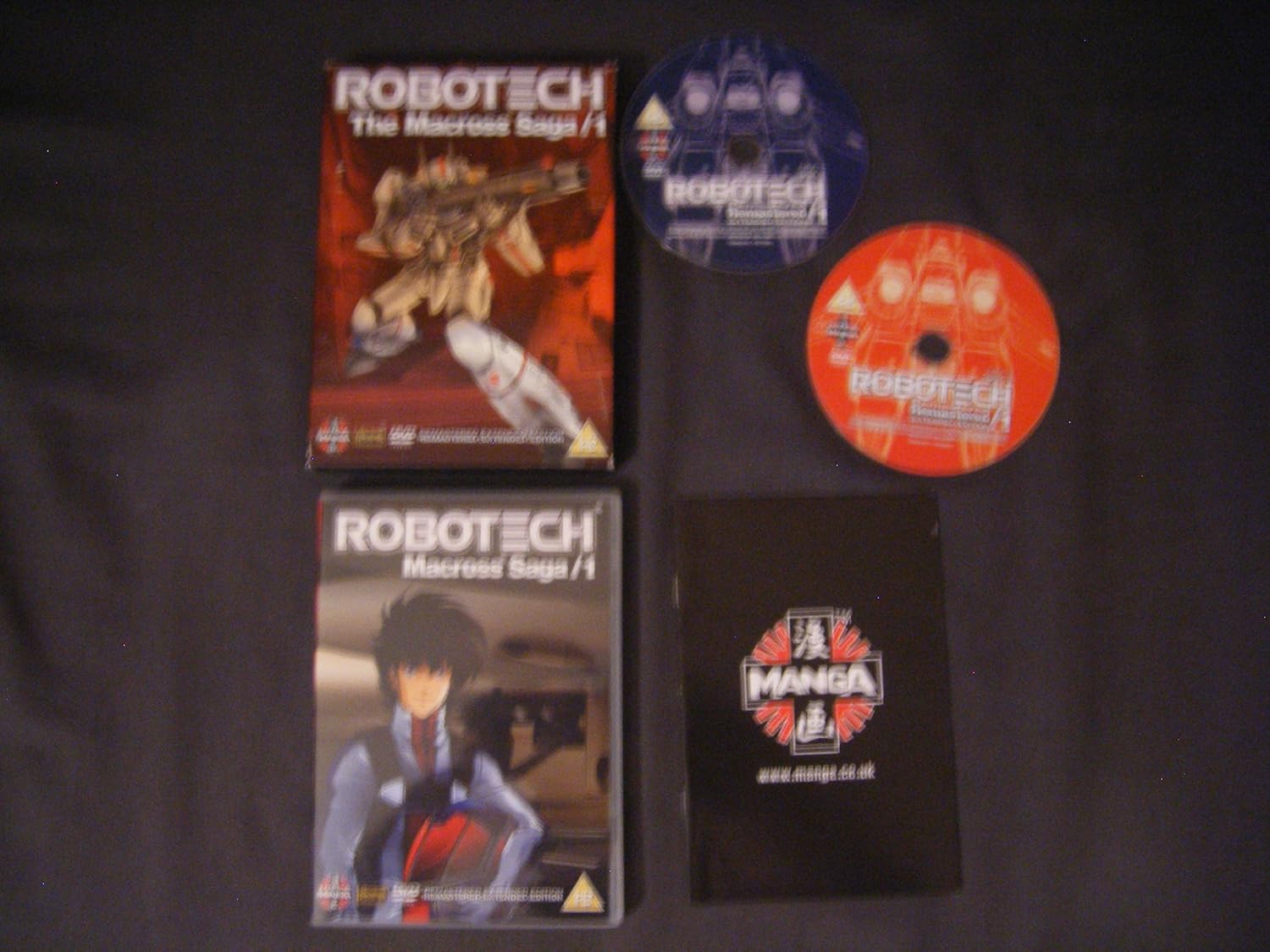 Amazon.com: Robotech: the Macross Saga / 1 (Remastered) [Extended ed ...
