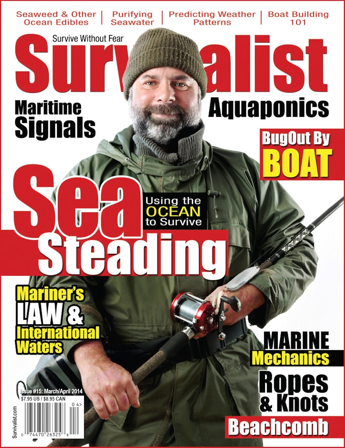 Amazon.com: Survivalist Magazine Issue #15 - Survive on the Water ...
