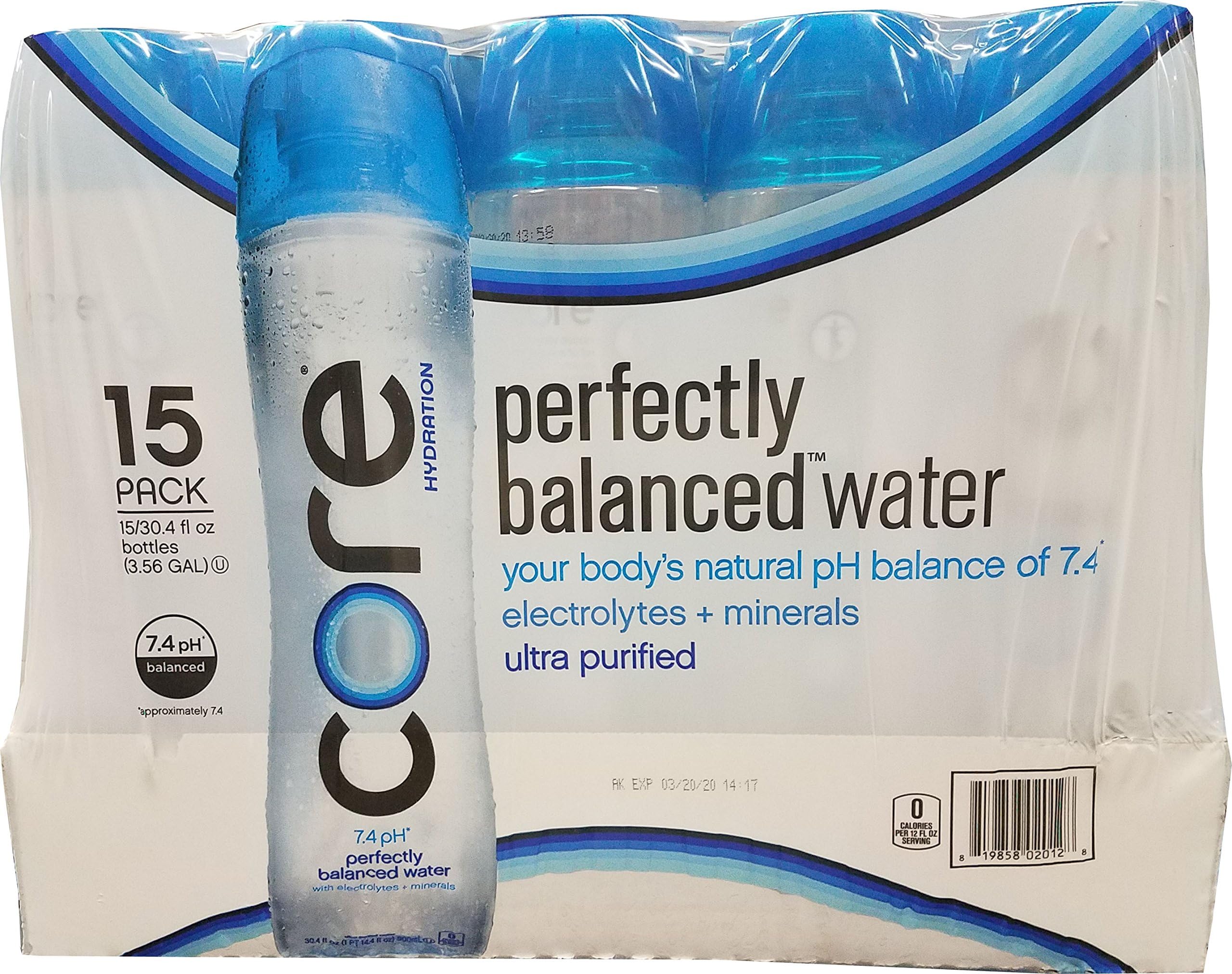 Amazon.com: Core Hydration Nutrient Enhanced Perfectly Balanced Water ...