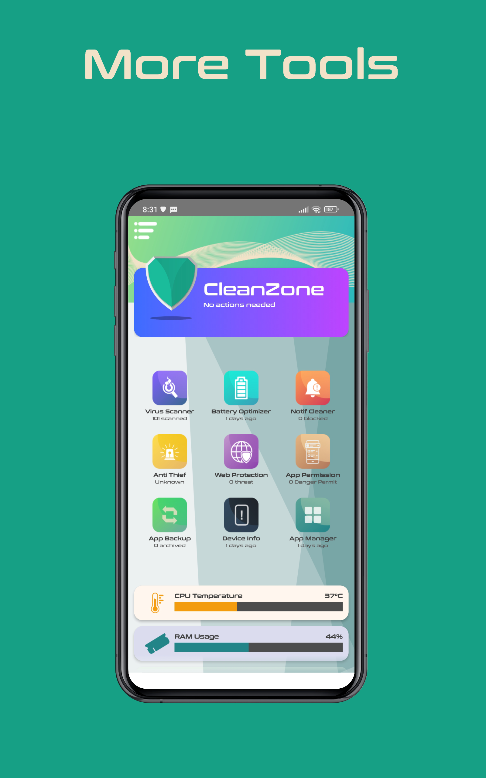 Cleanzone Mobile Security - App on Amazon Appstore