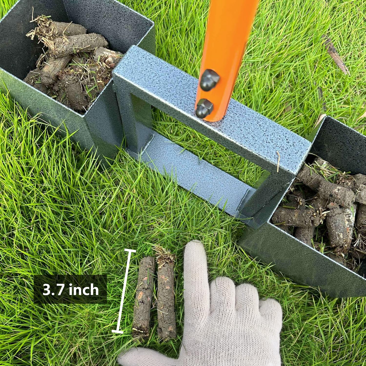 Snapklik.com : K.D STONEDGE Manual Lawn Coring Aerator Tool Pulling ...