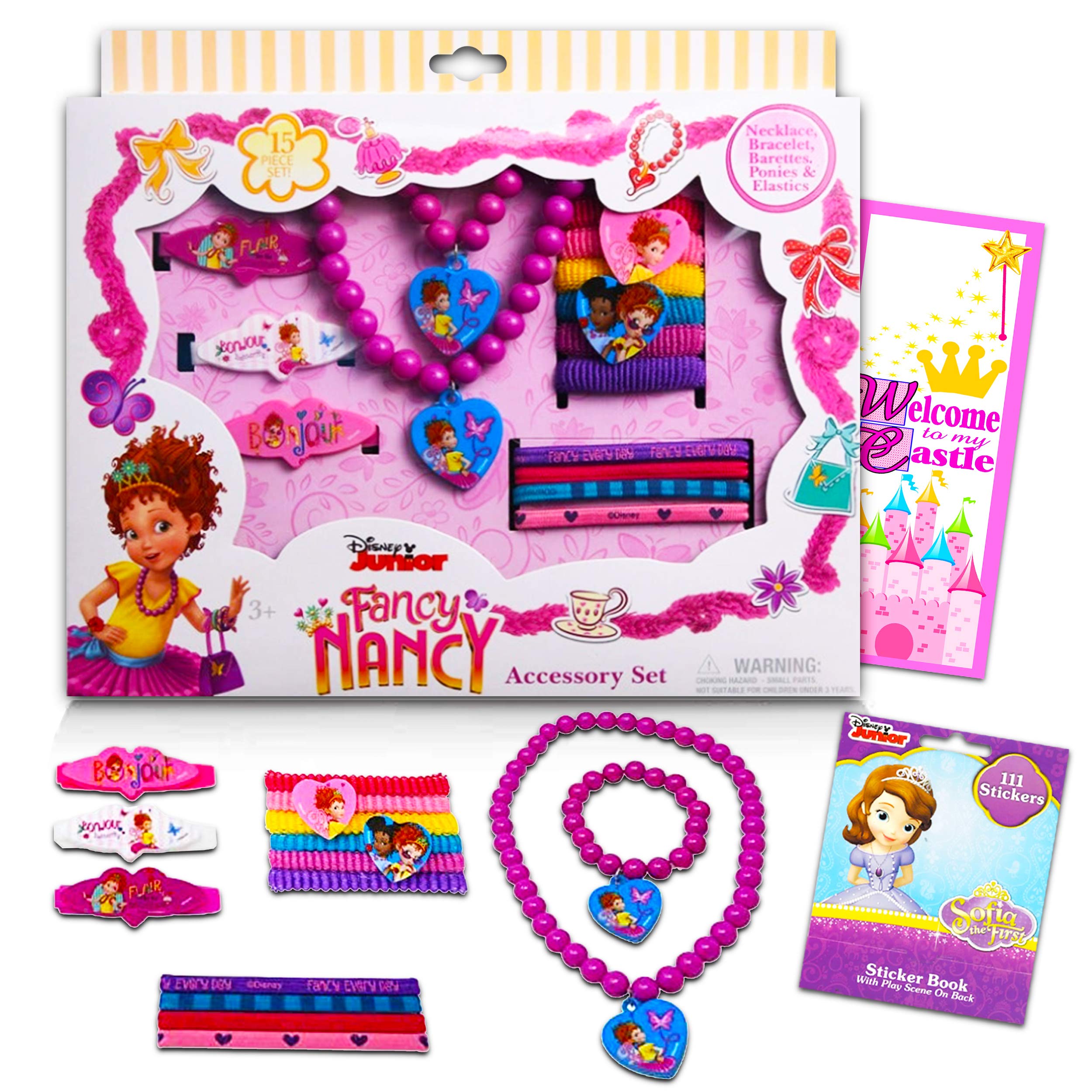 Buy Disney Fancy Nancy Hair Accessories Bundle - 15pc Fancy Nancy ...