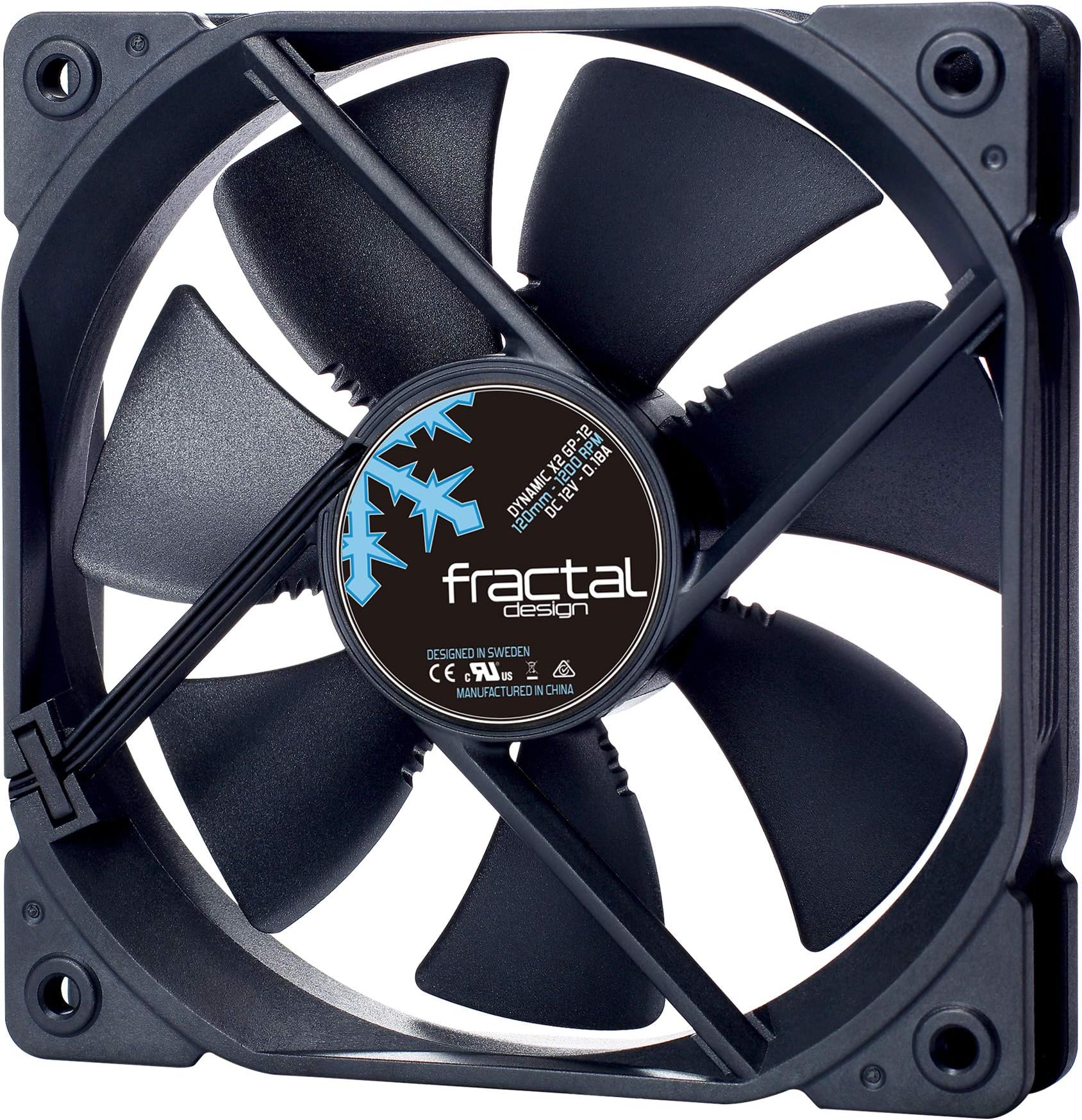 Amazon.com: Fractal Design Dynamic X2 GP-12 Computer Fan - Silent Fan ...